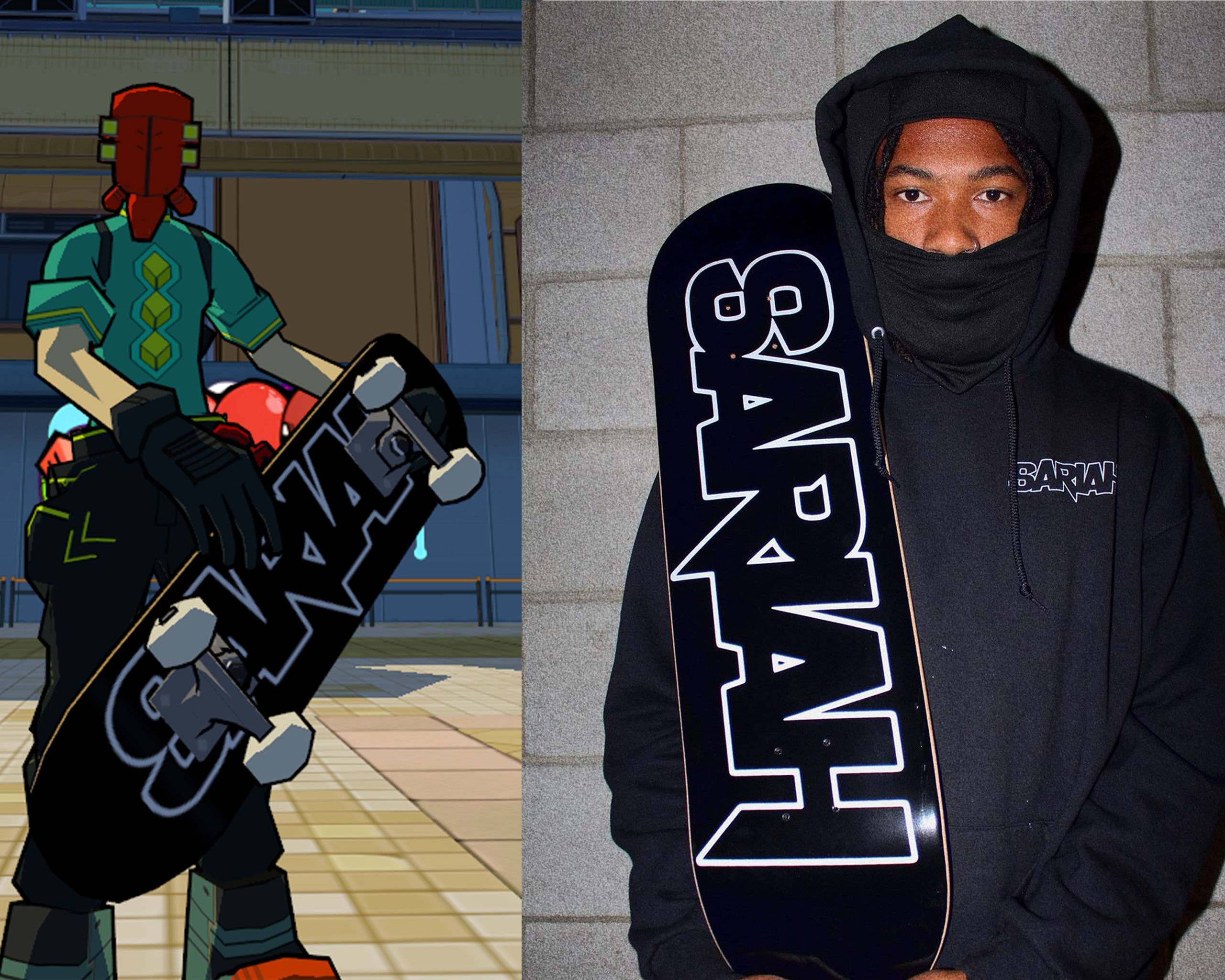 Skateboard Deck pack based off IRL brands/designs Mod for Bomb Rush ...