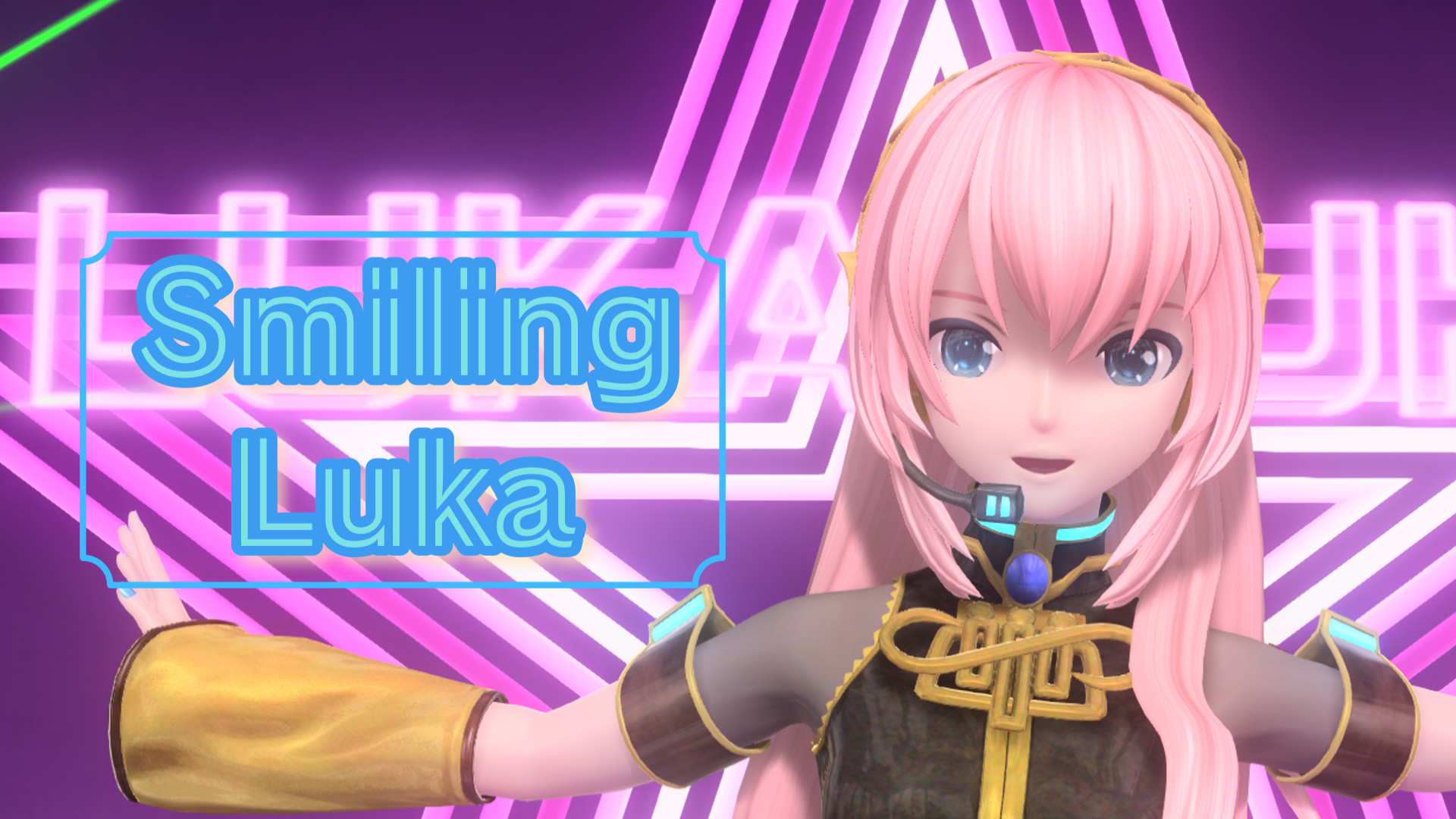 Smiling Luka Mod for Hatsune Miku: Project DIVA Mega Mix+ | PDMegaMix+ Mods