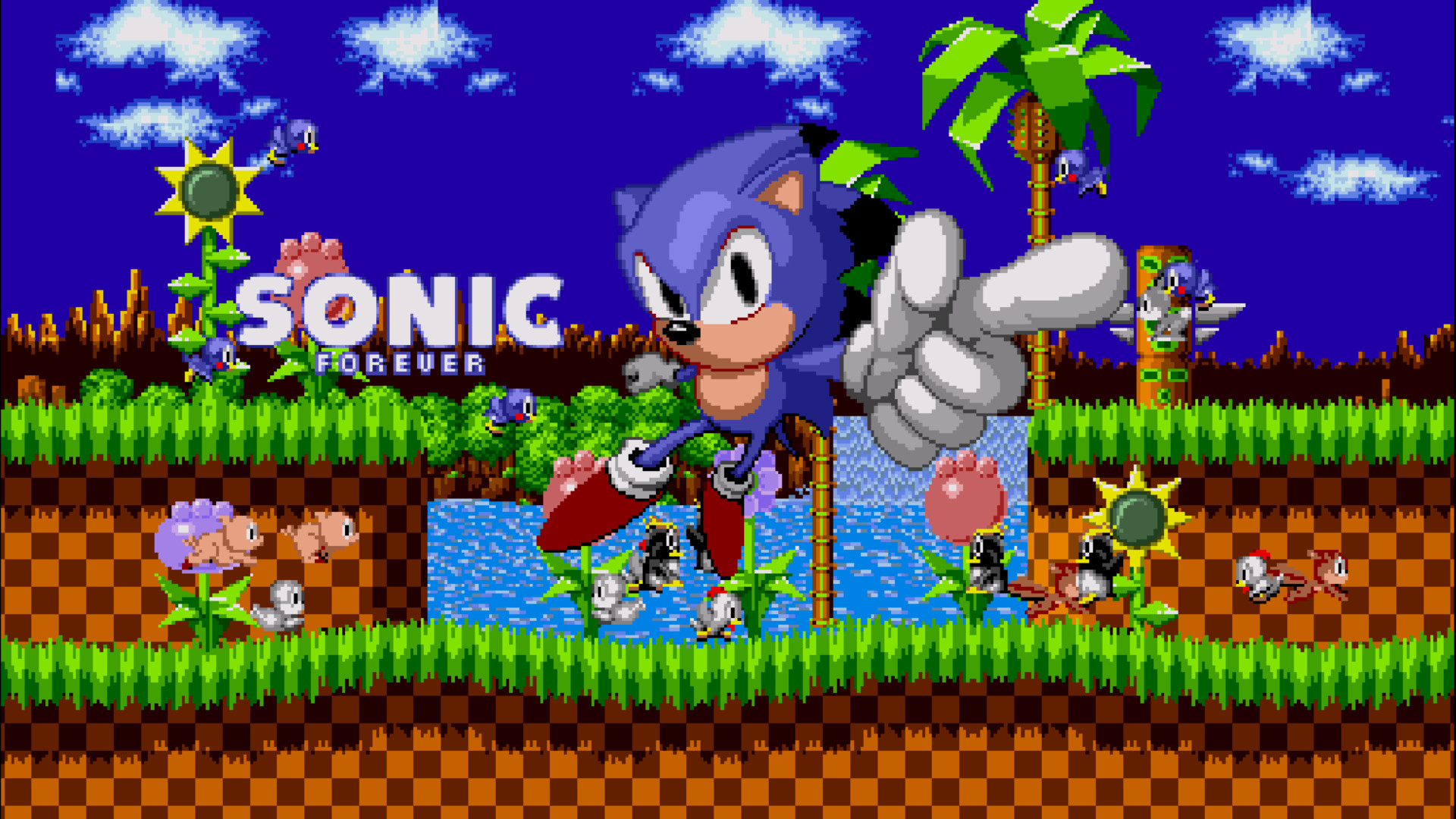 EXE over sonic Mod for Sonic the Hedgehog Forever | S1F Mods