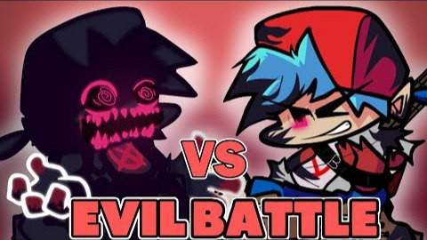 Mod Evil BF vs Bf Confronting yourself cover Mod for Friday Night Funkin' | FNF Mods