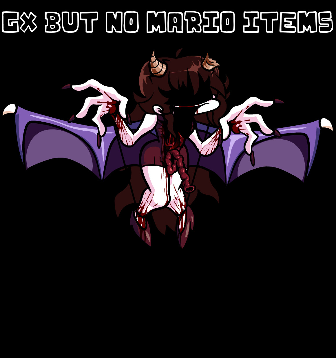 GX But No Mario Items Mod for Friday Night Funkin' | FNF Mods