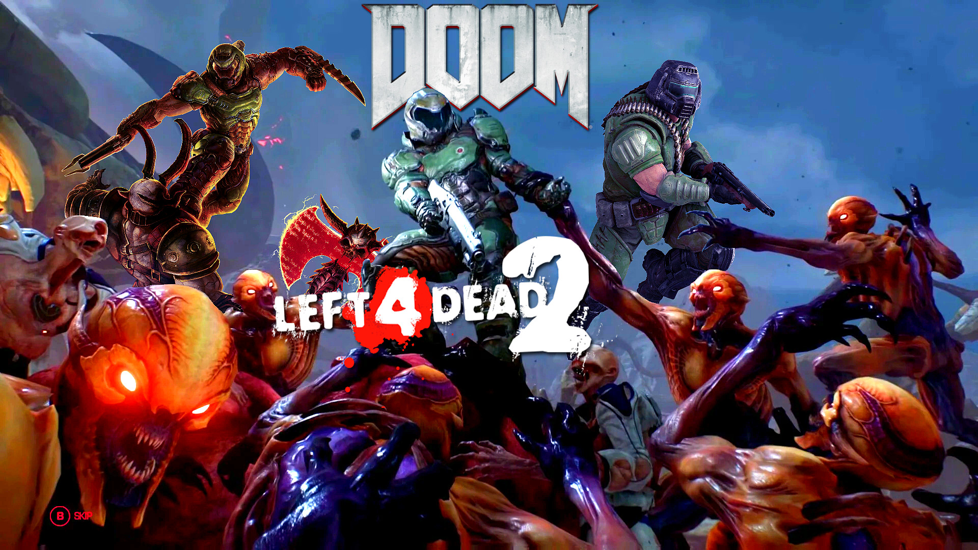 Doom 2016 Logo Wallpaper Steam Workshop::DOOM 2016 Revenant