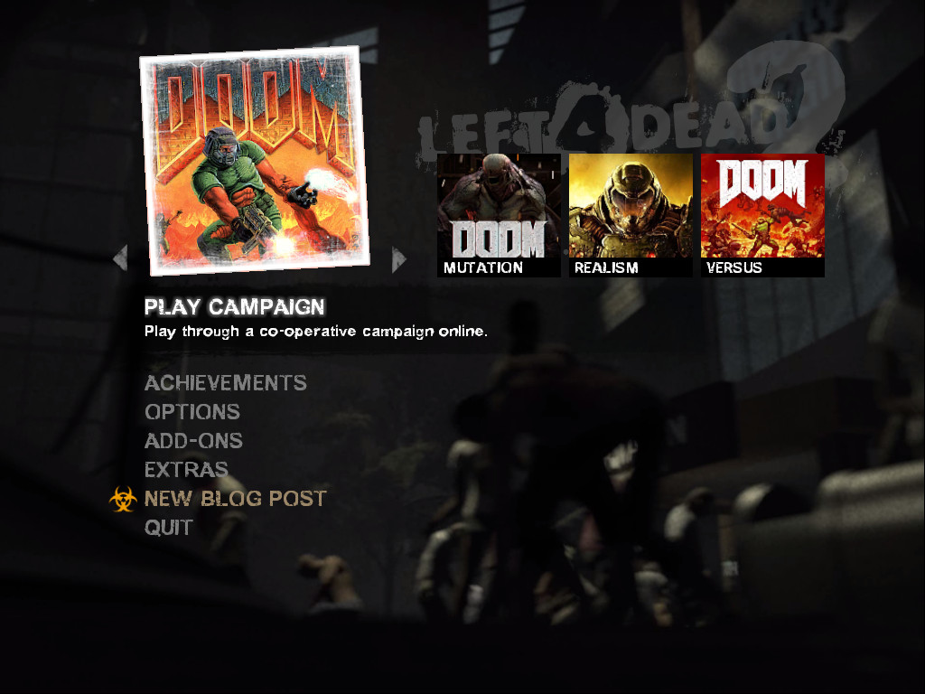 Left 4 Dead 2 – Doom 2016 Mods Pack Mod for Left 4 Dead 2 | L4D2 Mods