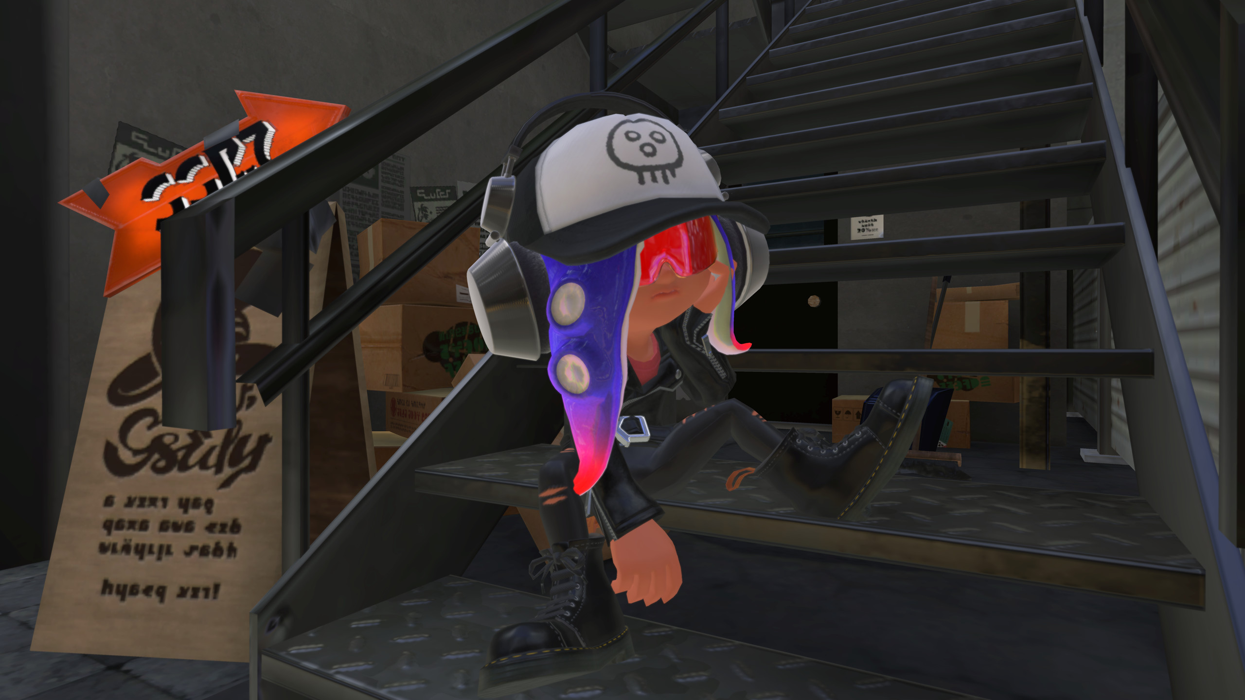 Acht/Dedf1sh Hairstyle/Gear Mod for Splatoon 3 | Splatoon 3 Mods