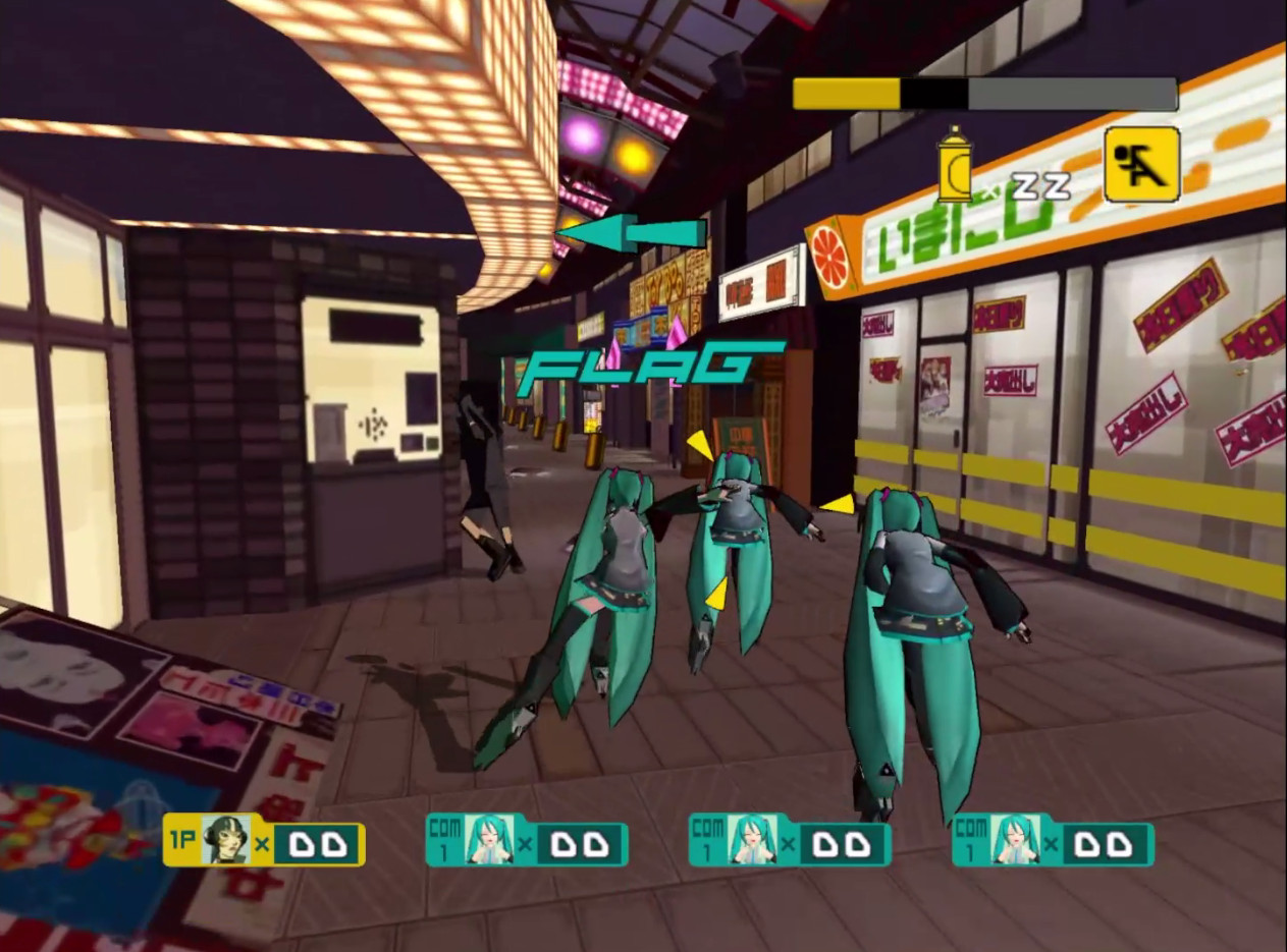 Hatsune Miku (Replaces Rapid99) Mod for Jet Set Radio Future | JSRF Mods