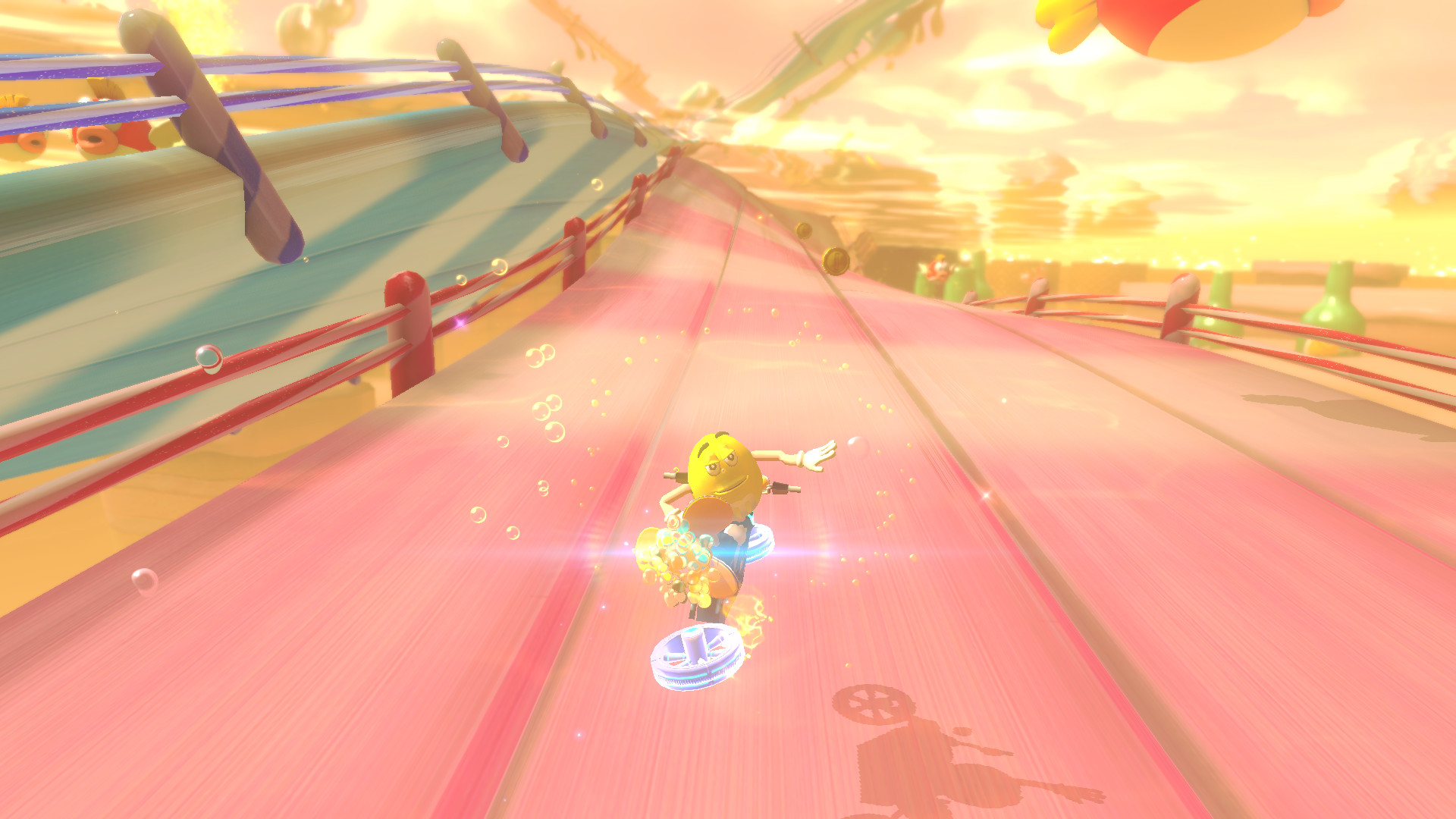 Yellow M&M Mod for Mario Kart 8 Deluxe | MK8D Mods