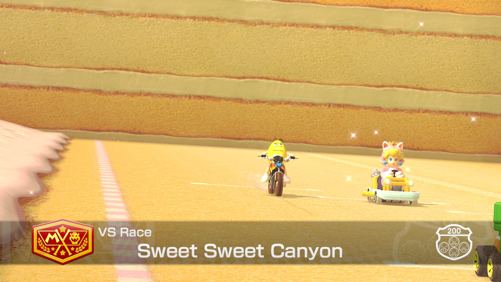 Yellow M&M Mod for Mario Kart 8 Deluxe | MK8D Mods