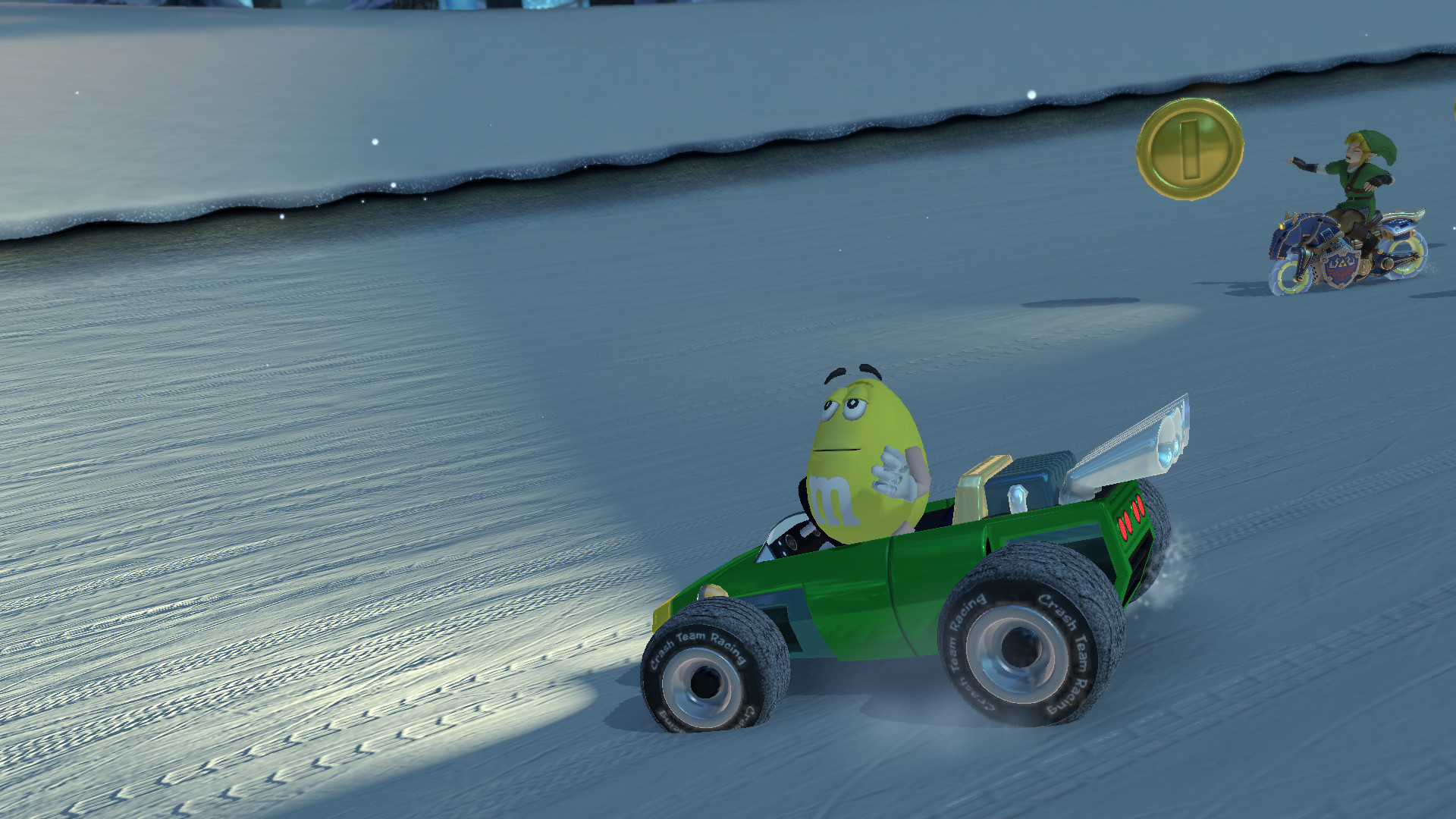 Yellow M&M Mod for Mario Kart 8 Deluxe | MK8D Mods