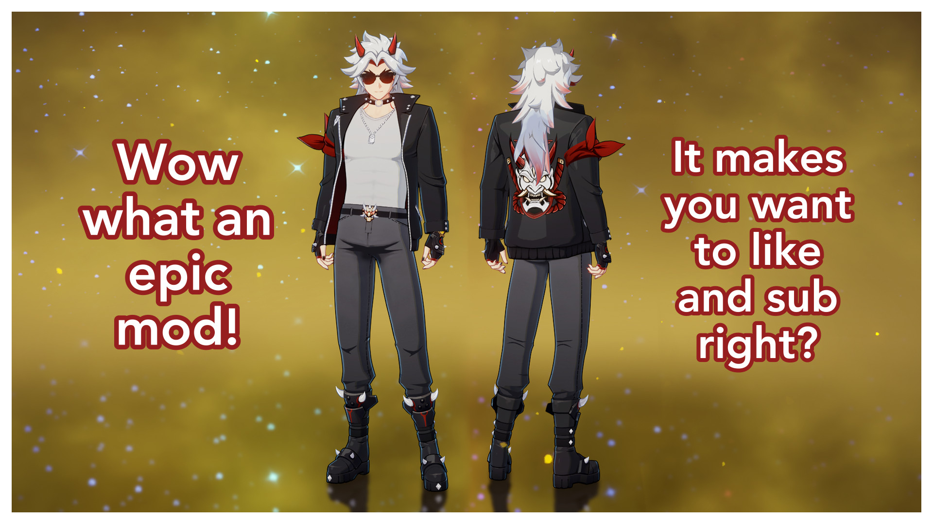 Biker Itto Mod for Genshin Impact | GI Mods