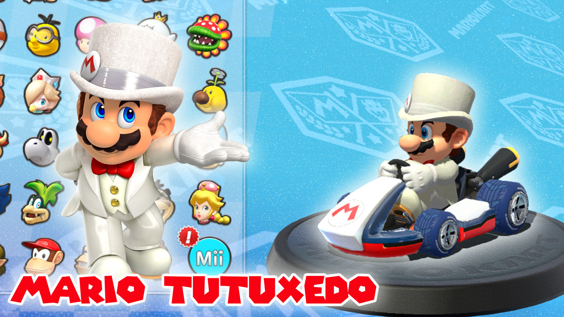 Mario Tuxedo Full fix For mario kart 8 deluxe Mod for Mario Kart 8 ...