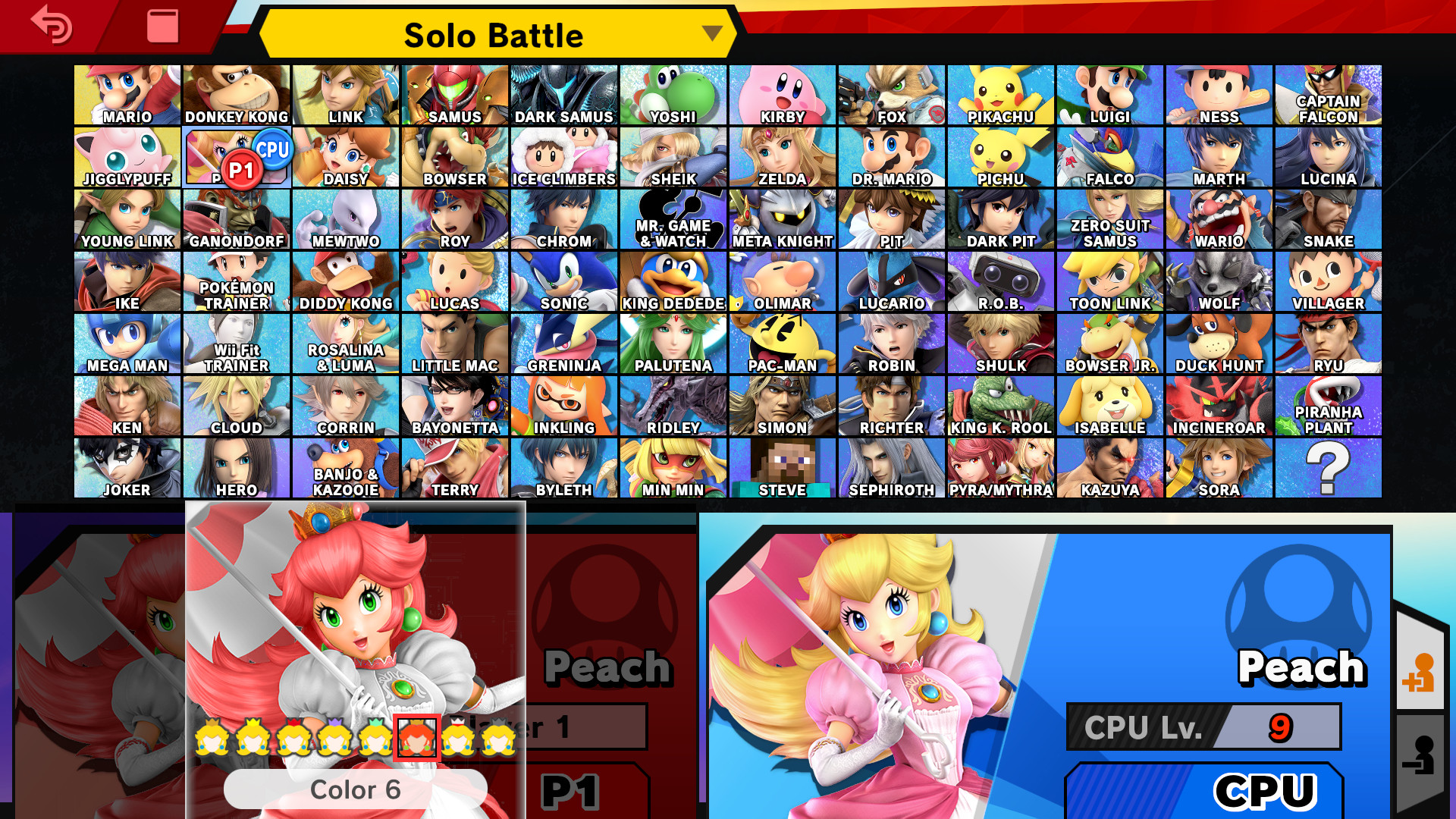 NES Peach Mod for Super Smash Bros. Ultimate | SSBU Mods
