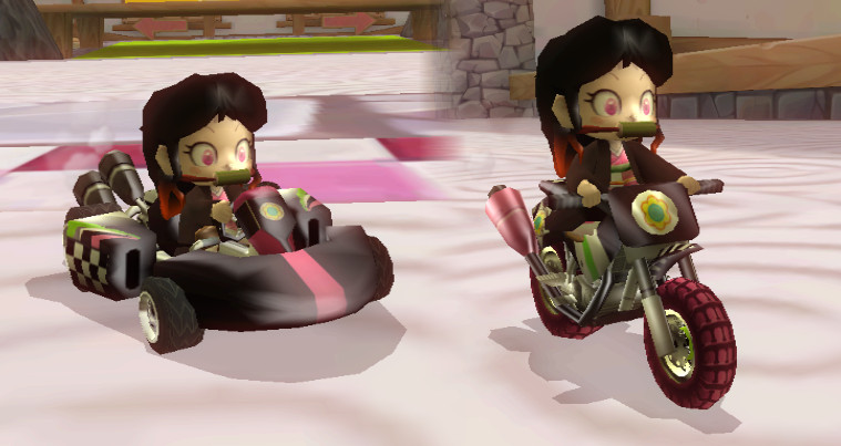 Baby Daisy Nezuko Mod for Mario Kart Wii | MKWii Mods