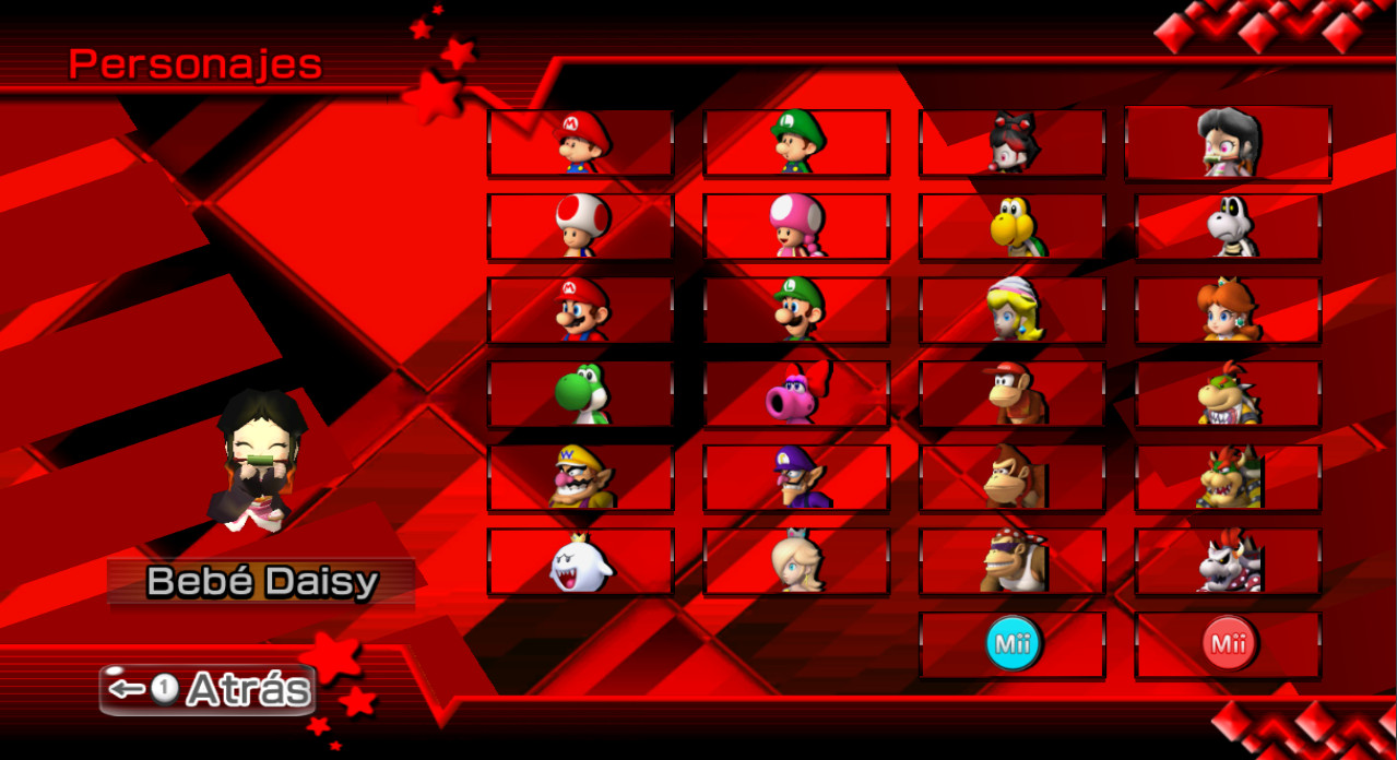 Baby Daisy Nezuko Mod for Mario Kart Wii | MKWii Mods