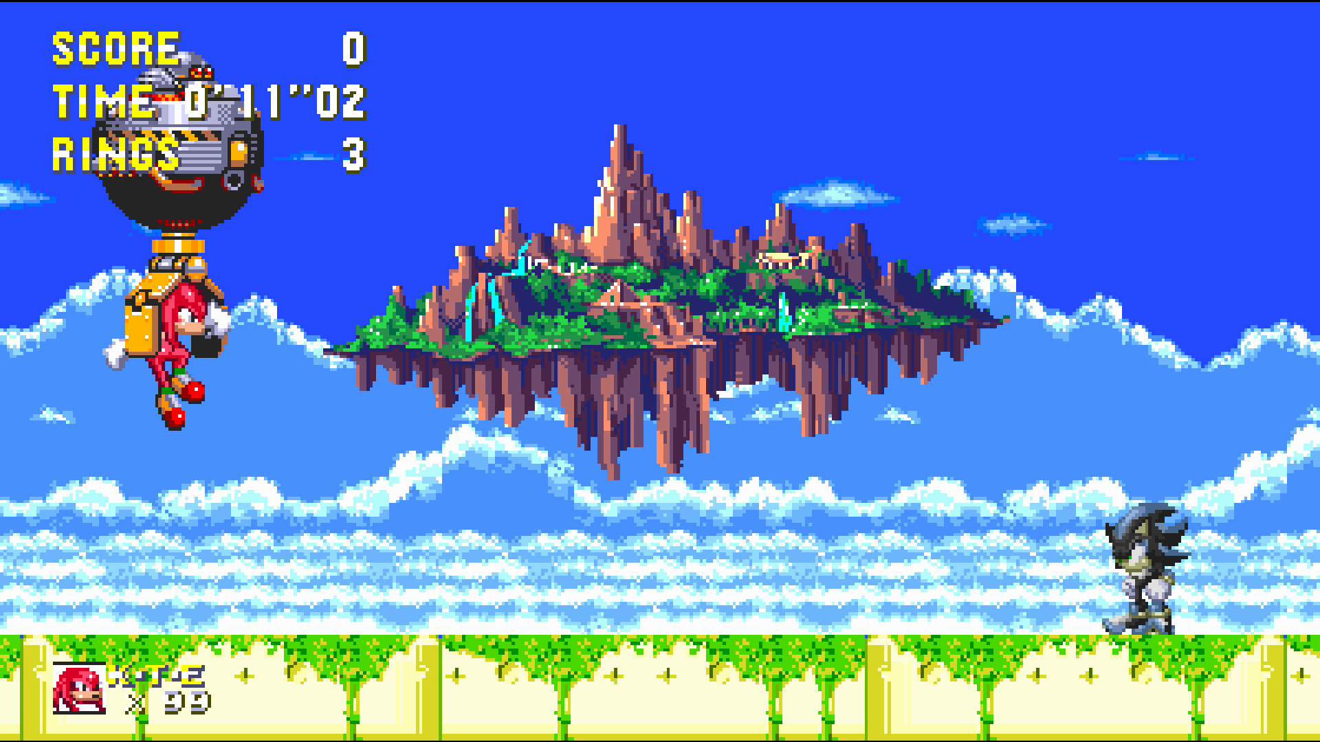 Mephiles Over Mecha Sonic Mod for Sonic 3 A.I.R. | S3AIR Mods