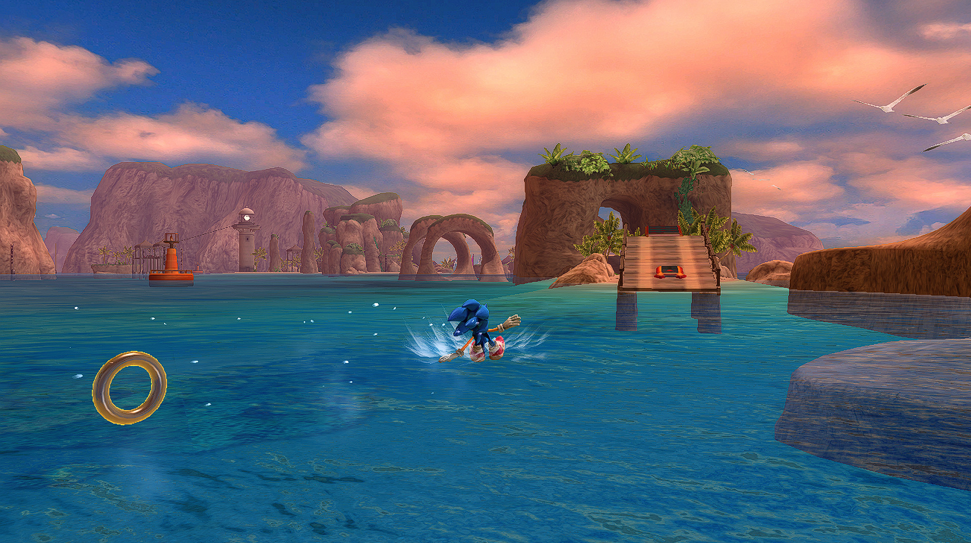 Sunset Wave Ocean + only Shadow Story Mod for Sonic the Hedgehog (2006 ...