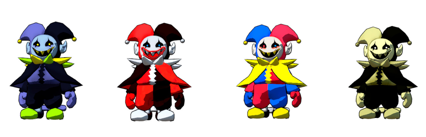 Jevil (Deltarune) Mod for Bomb Rush Cyberfunk | BRC Mods