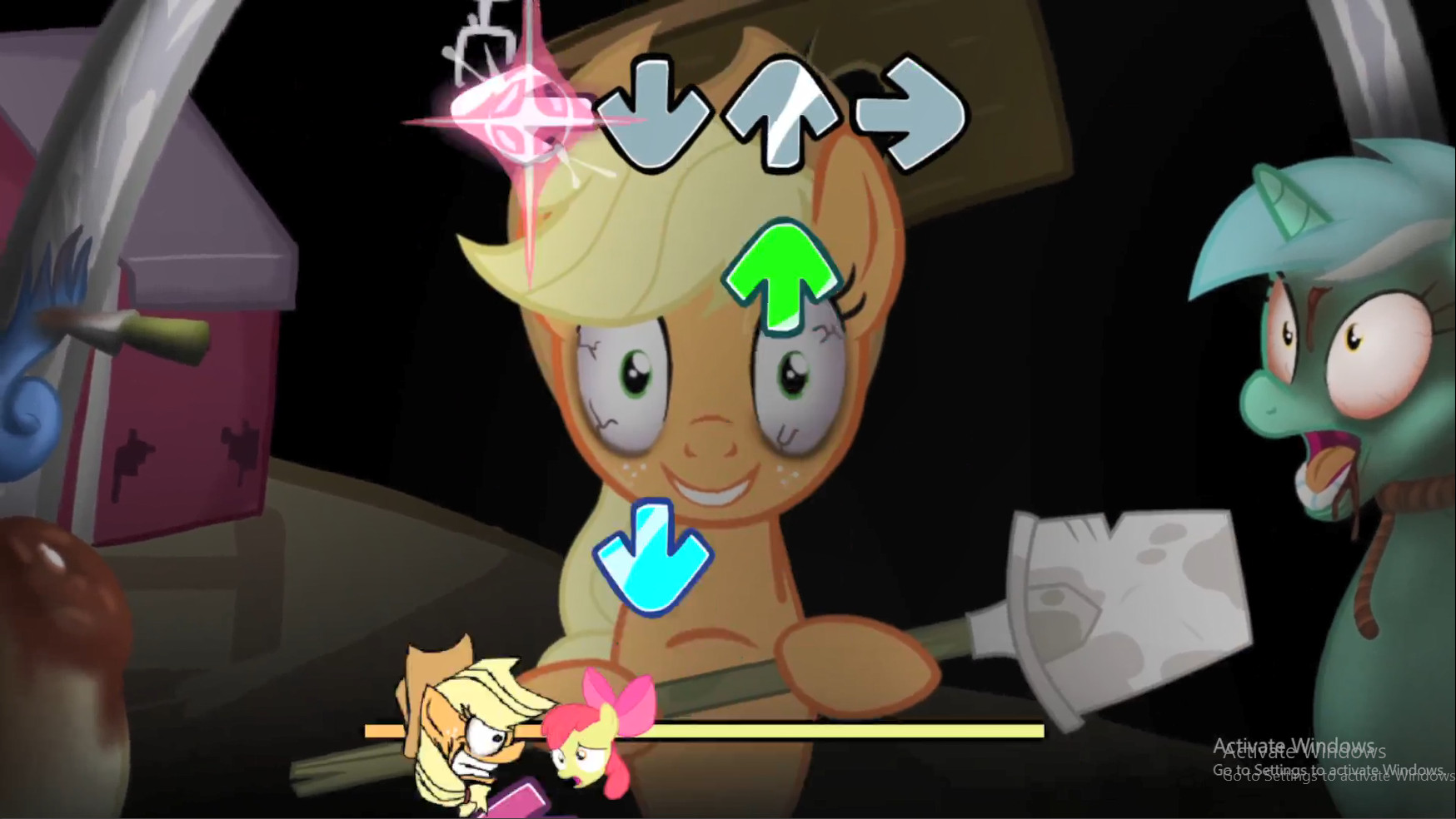 MR-AL-FWF MLP Cover Mod for Friday Night Funkin' | FNF Mods
