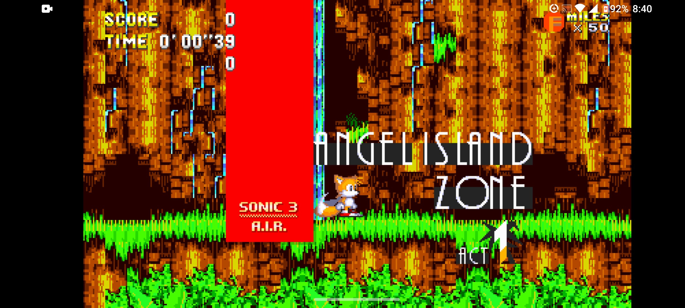 Hands back plus sonic cd old life hud Mod for Sonic 3 A.I.R. | S3AIR Mods