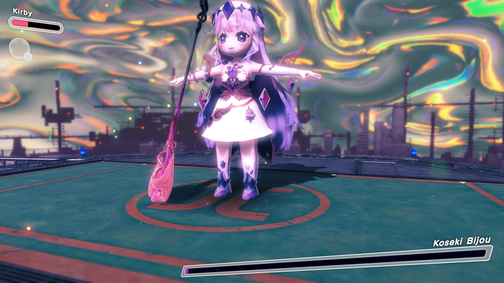 Koseki Bijou Over Chaos Elfilis Mod for Kirby and the Forgotten Land ...