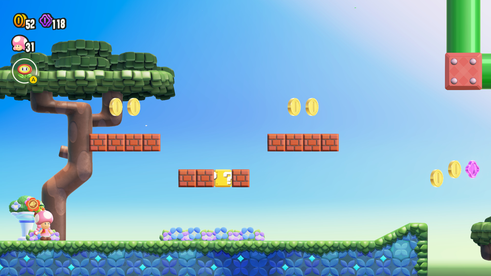 Serenity Meadows - Custom Level Mod for Super Mario Bros. Wonder | SMBW Mods