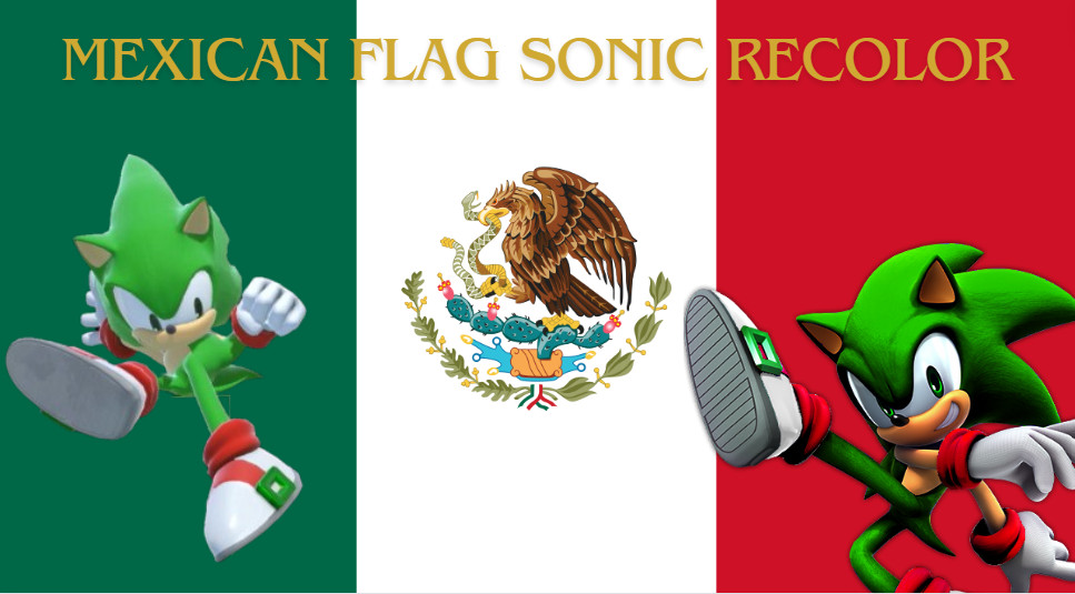 Mexican Flag Sonic! Mod for Super Smash Bros. Ultimate | SSBU Mods