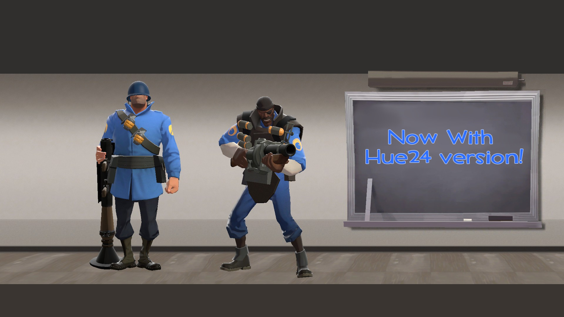 Re-Blue Soldier Mod for Team Fortress 2 Classified | TF2Classic Mods