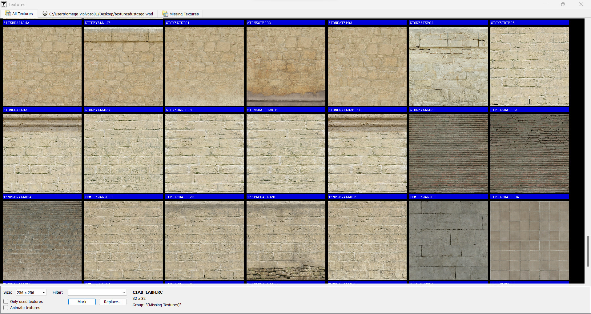 [wad] CS DUST CS2 textures for Counter Strike 1.6 Mod for Goldsource Engine | GoldSrc Mods