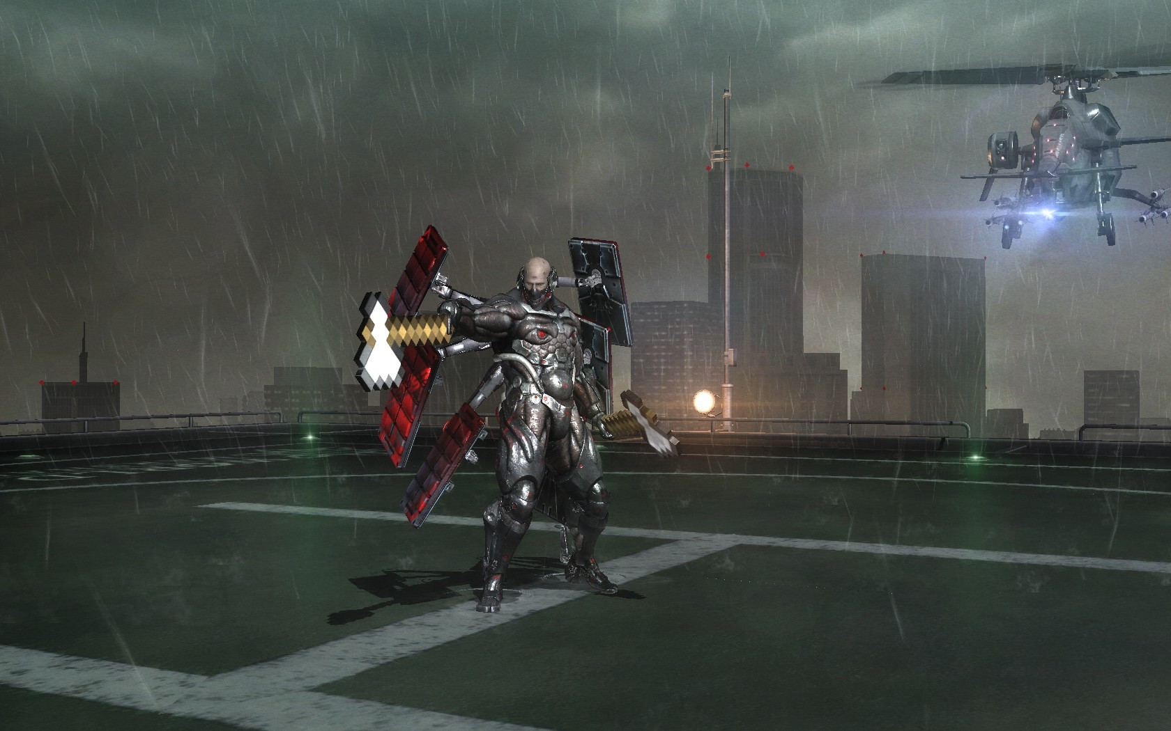 Raiden found diamonds (minecraft mod) Mod for Metal Gear Rising ...