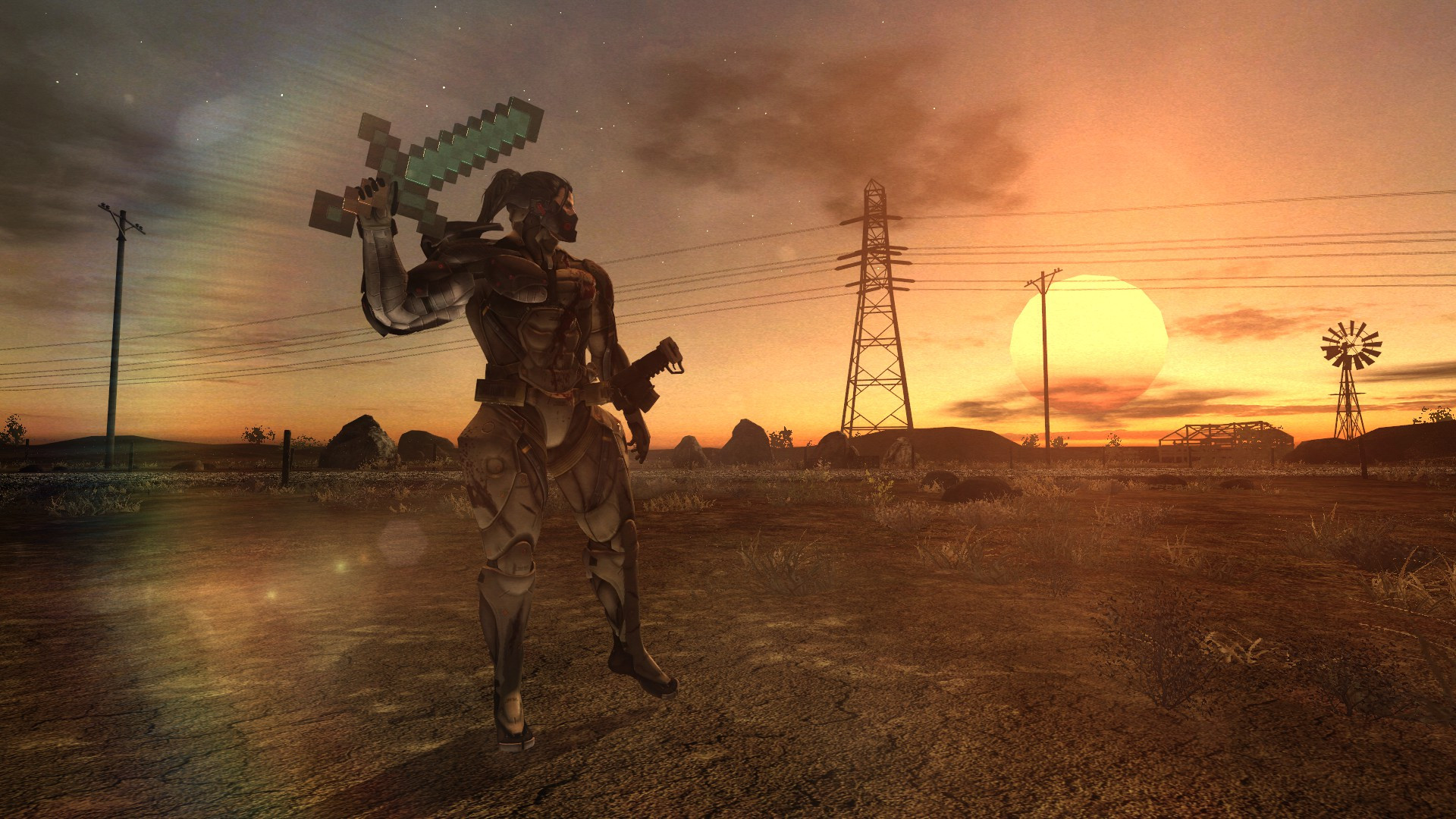 Raiden found diamonds (minecraft mod) Mod for Metal Gear Rising ...