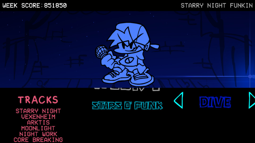 Starry Night Funkin' Mod for Friday Night Funkin' | FNF Mods
