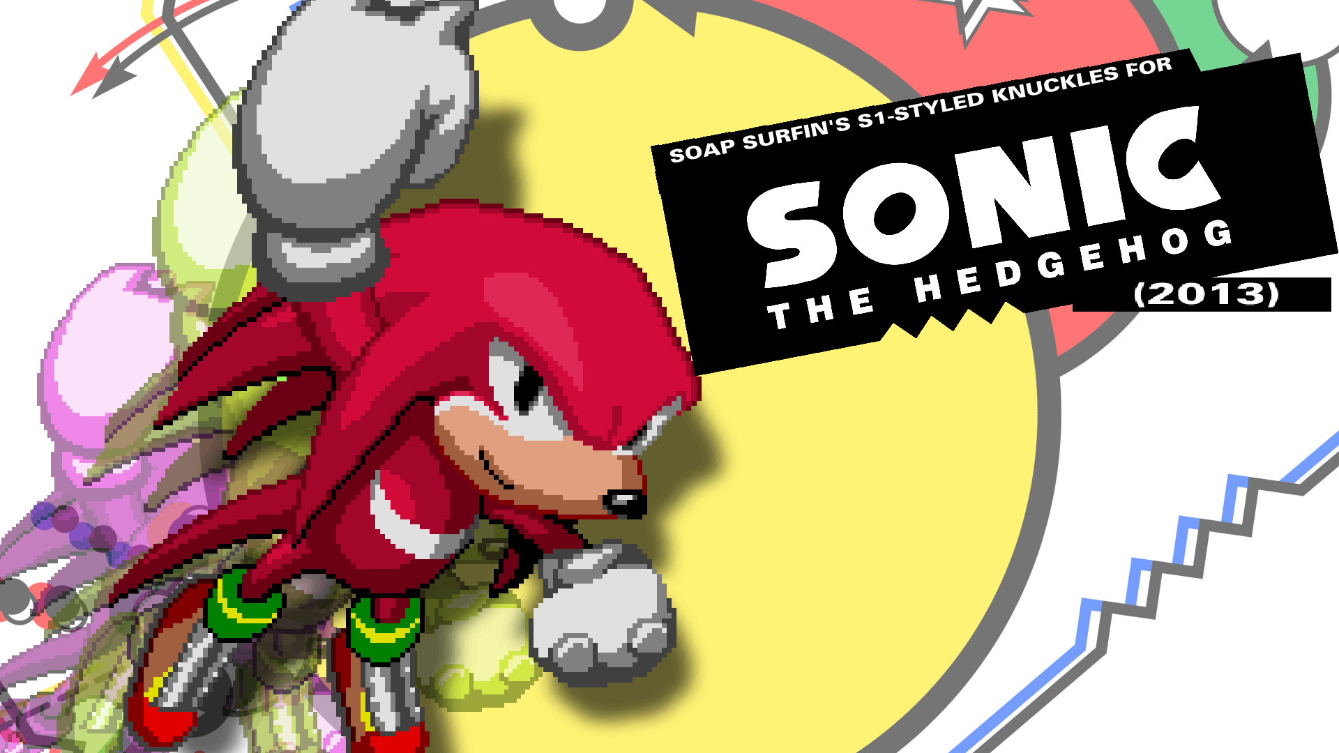 Soap Surfin's S1-Styled Knuckles Mod for Sonic the Hedgehog (2013) | S1 ...