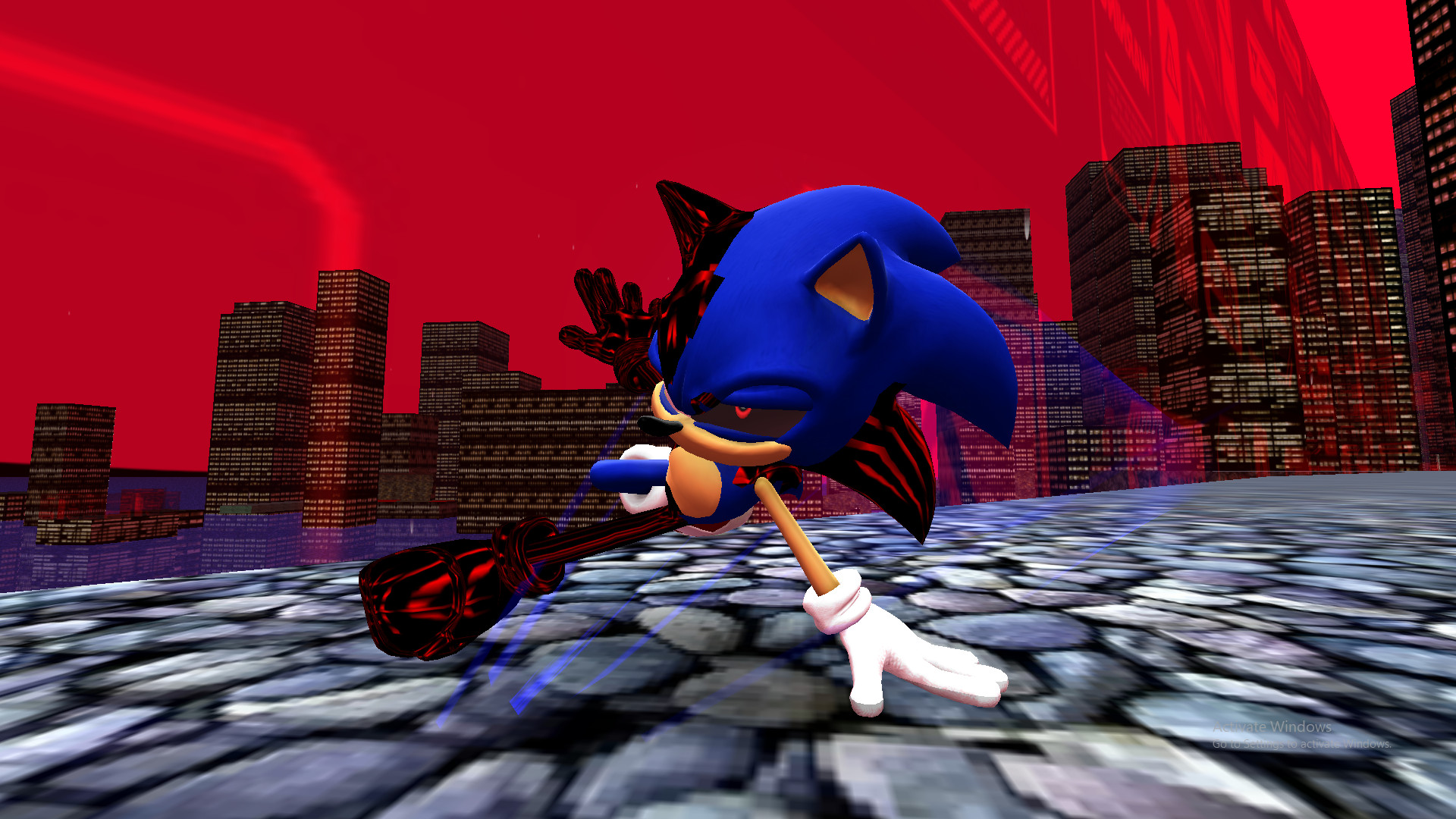 Frontiers Sonic (Cyber Corruption) Mod for Sonic World DX | SWDX Mods