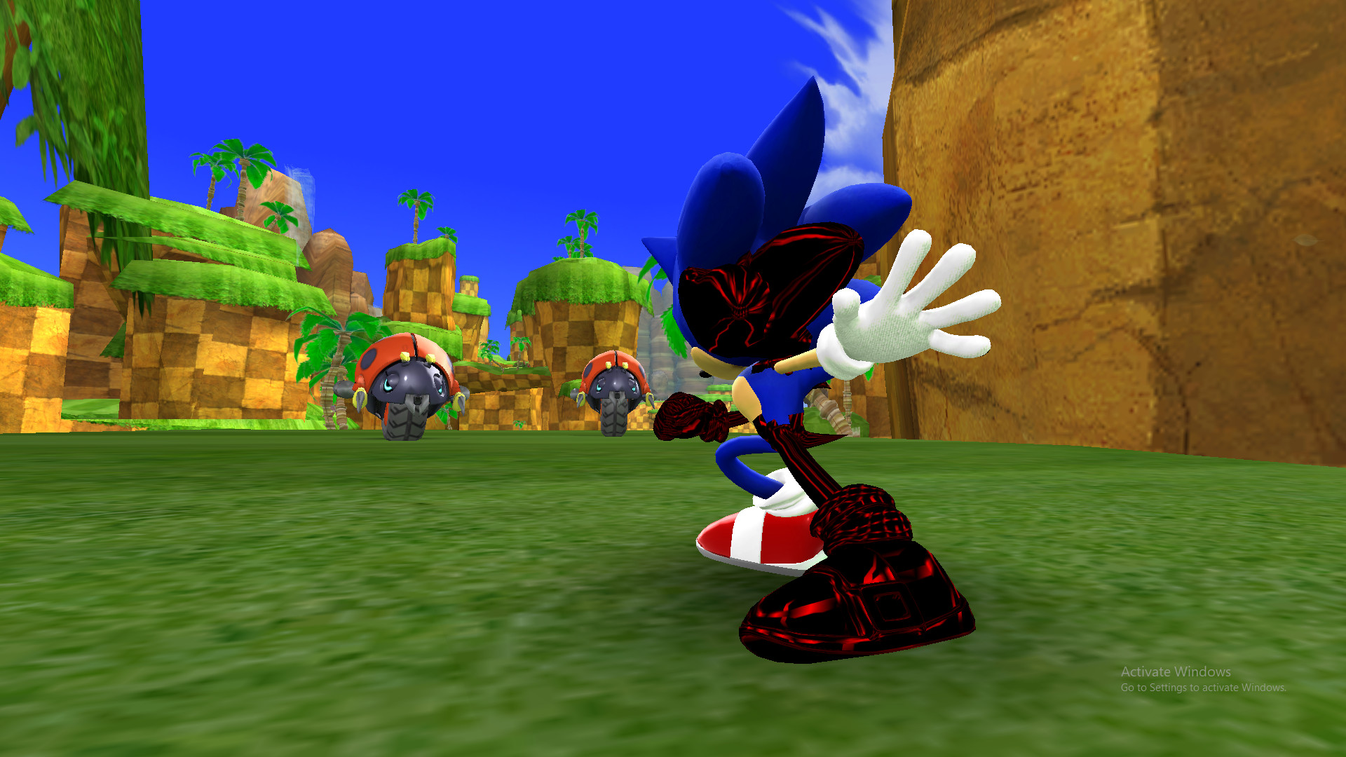 Frontiers Sonic (Cyber Corruption) Mod for Sonic World DX | SWDX Mods