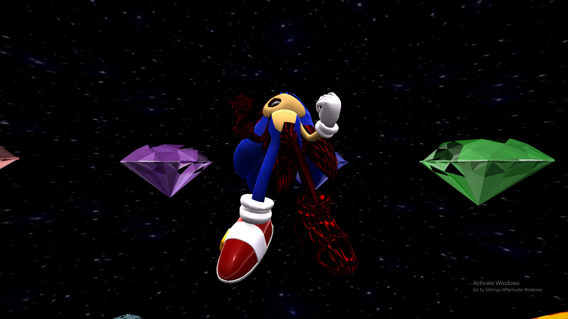 Frontiers Sonic (Cyber Corruption) Mod for Sonic World DX | SWDX Mods