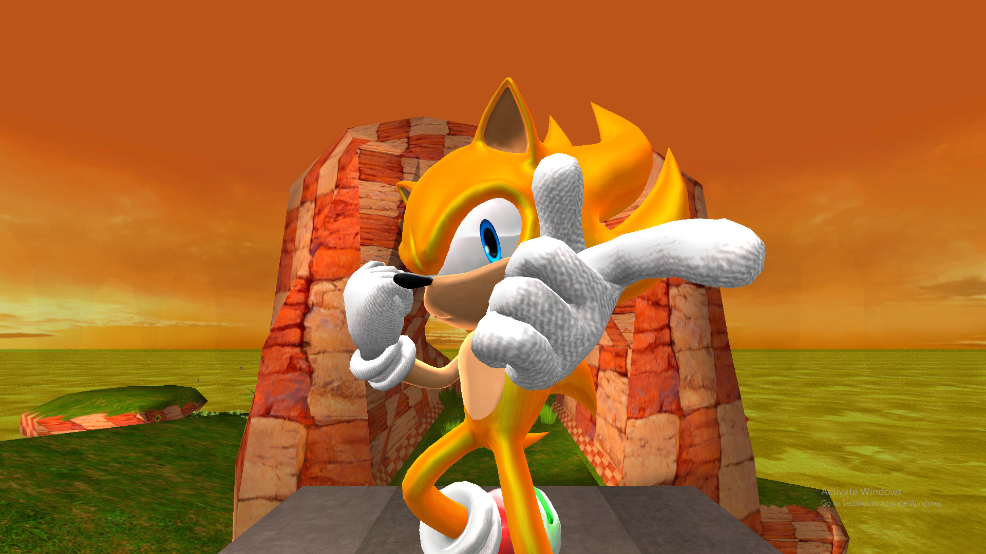 Frontiers Sonic (Cyber Corruption) Mod for Sonic World DX | SWDX Mods