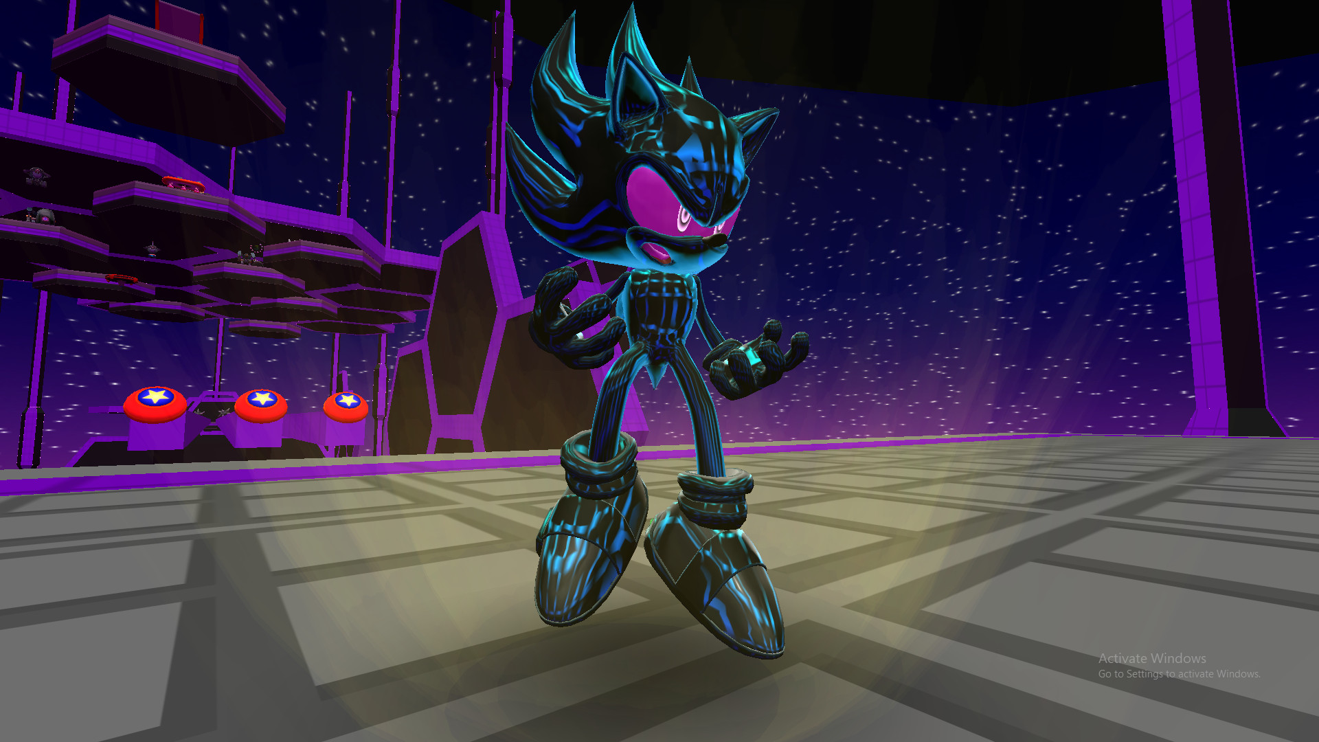 Frontiers Sonic (Cyber Corruption) Mod for Sonic World DX | SWDX Mods