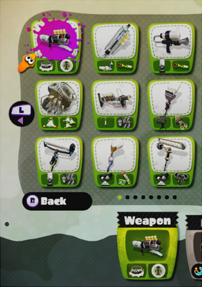 Grizzco Weapons from Splatoon 2 Mod for Splatoon | Splatoon Mods