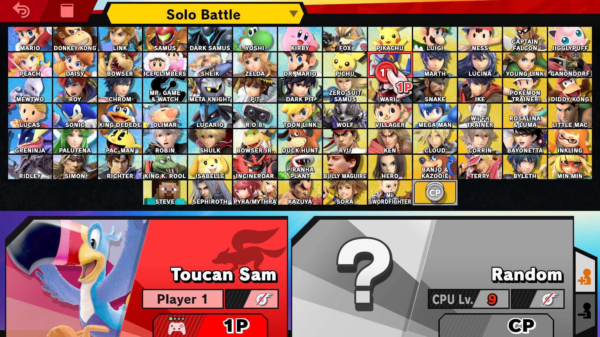 Toucan Sam Flies into Battle!!! Mod for Super Smash Bros. Ultimate ...