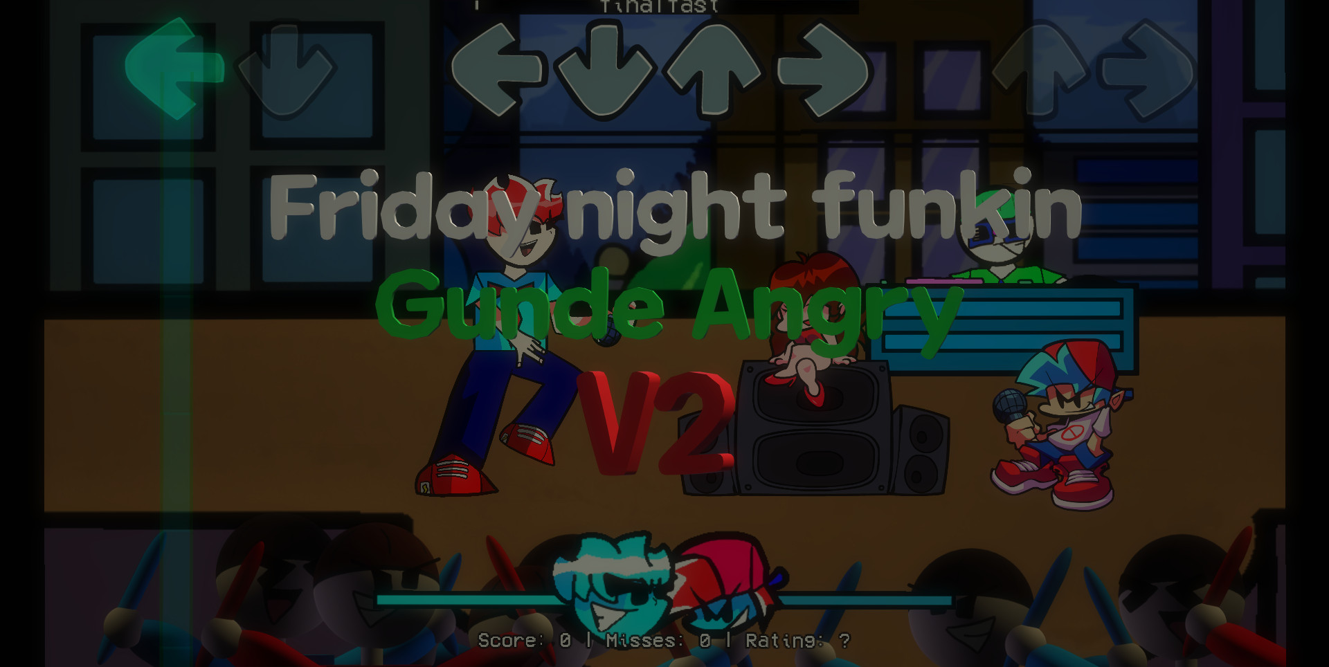Friday Night Funkin Gunde Angry V2 Mod for Friday Night Funkin' | FNF Mods