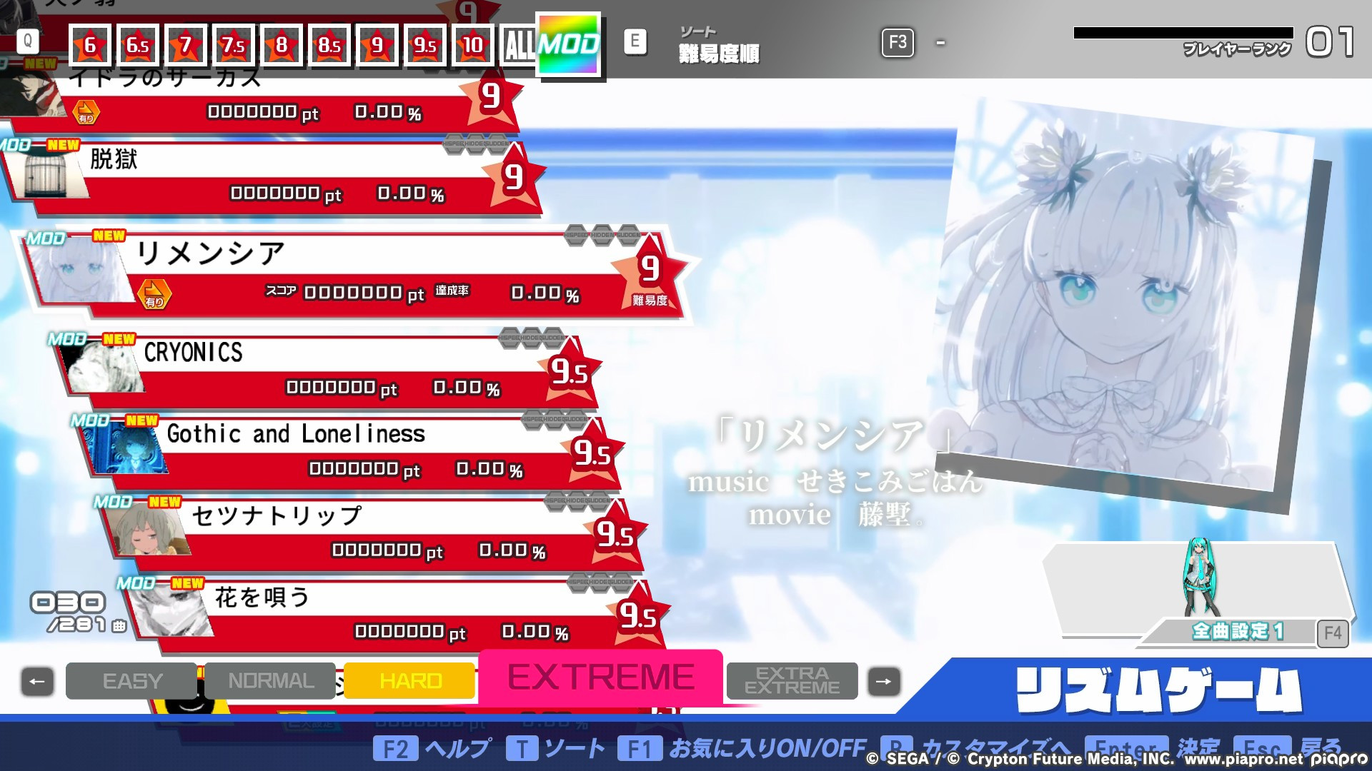 JKL PPD Chart Pack 2 (3.0) Mod for Hatsune Miku: Project DIVA Mega Mix+ ...