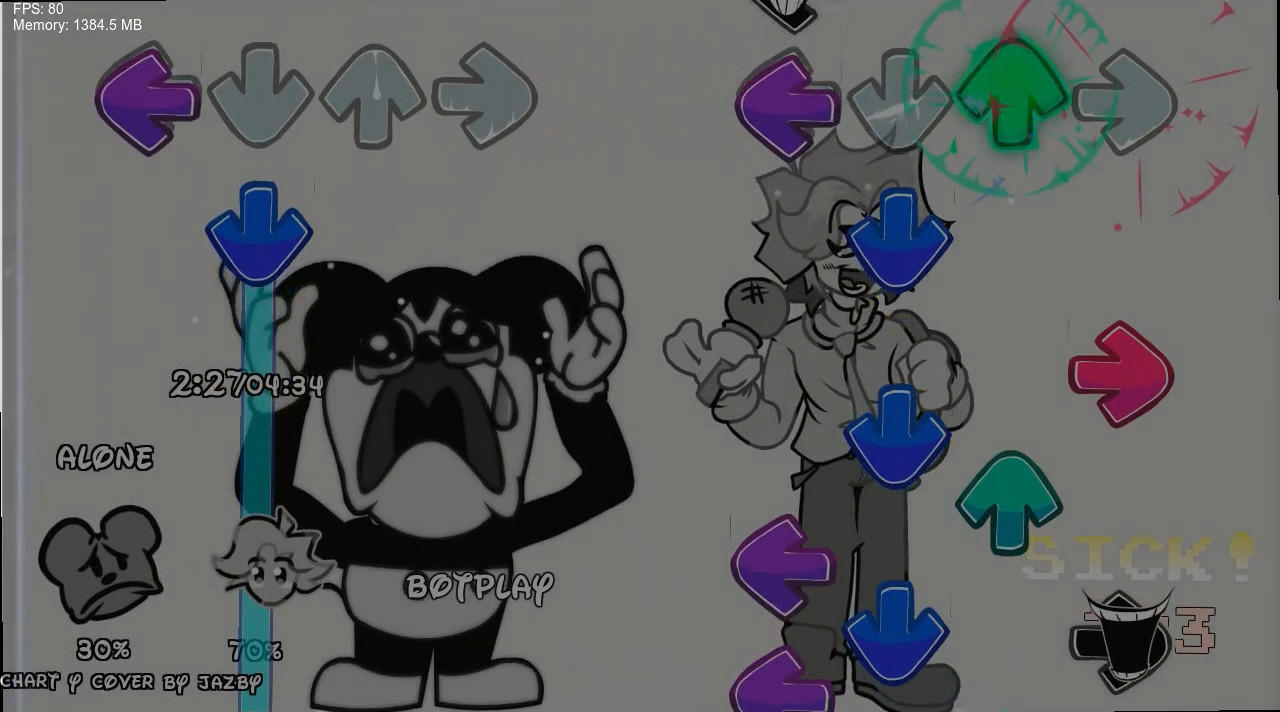 Alone but Different Characters Sing It Mod for Friday Night Funkin ...