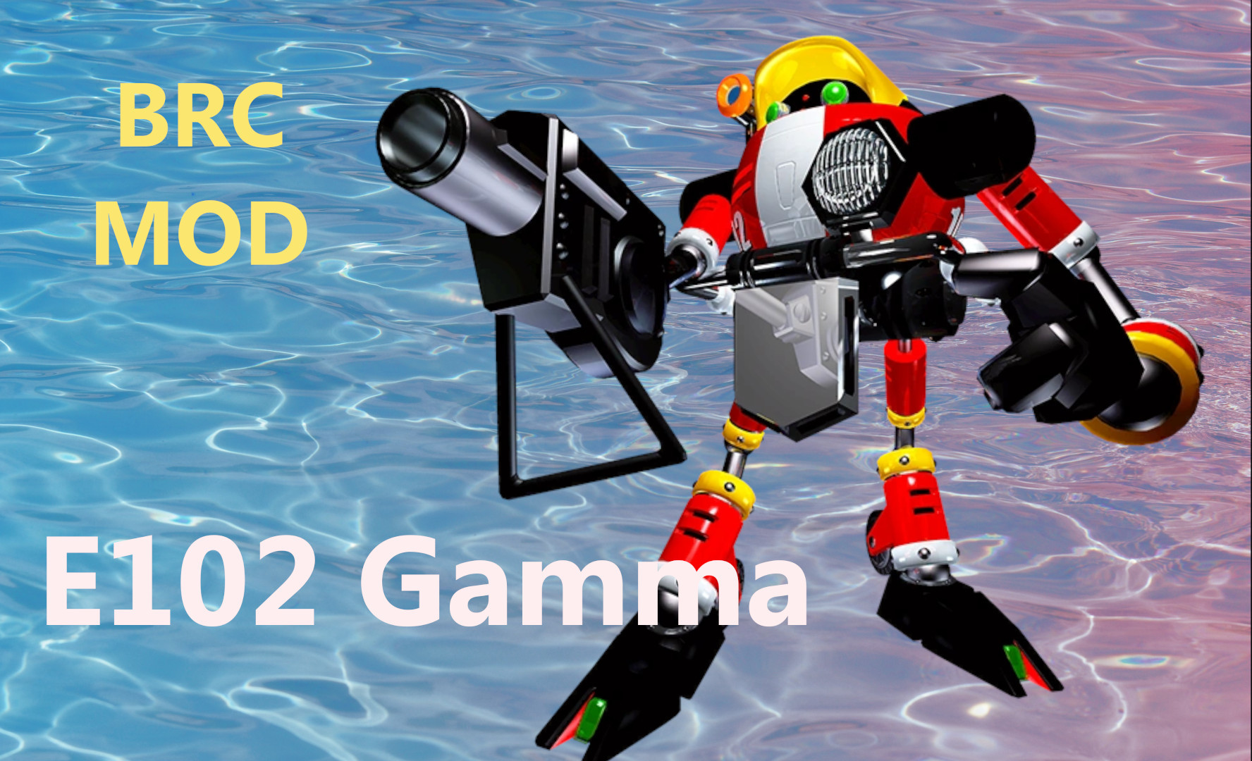 E102-Gamma BRC MOD Mod for Bomb Rush Cyberfunk | BRC Mods
