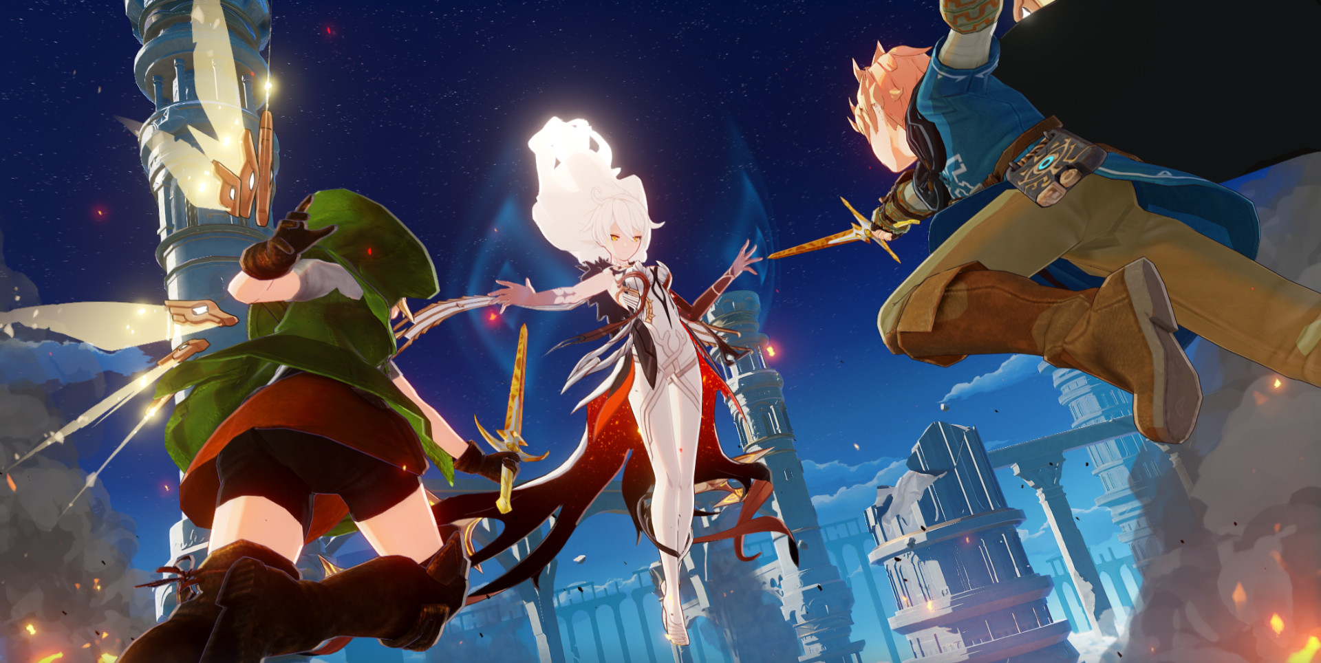 Aether BOTW link outfit Mod Mod for Genshin Impact | GI Mods