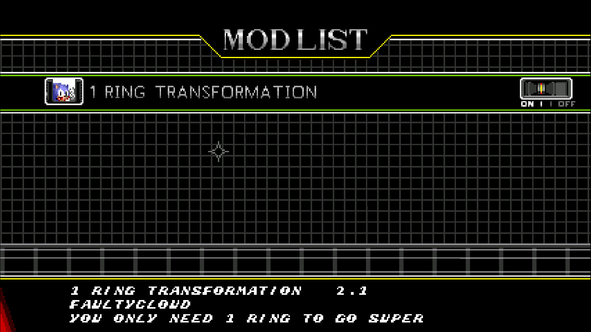 1 Ring Super Transformation (S1F) Mod for Sonic the Hedgehog Forever ...