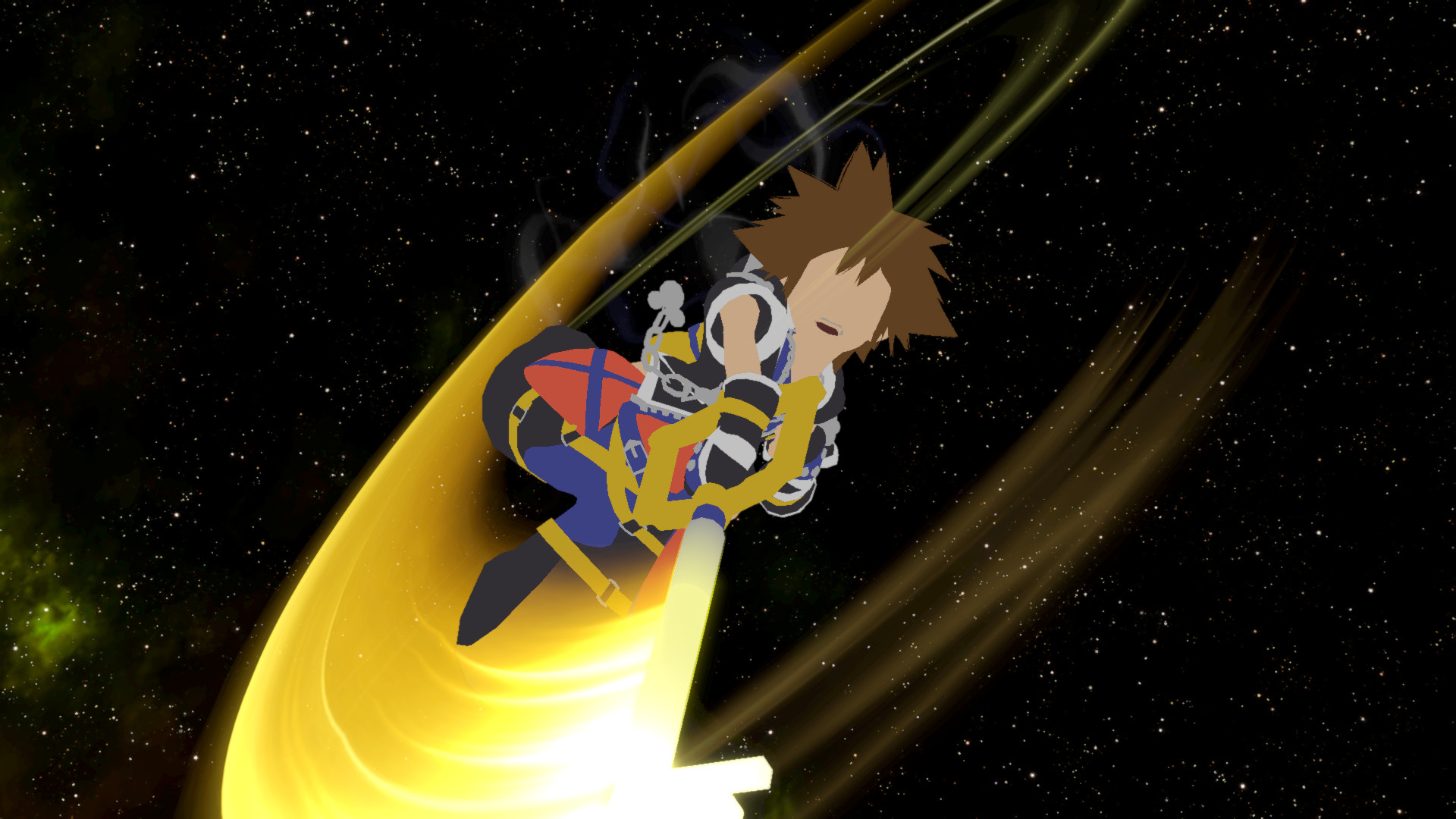 Flat Shading Sora Mod for Super Smash Bros. Ultimate | SSBU Mods