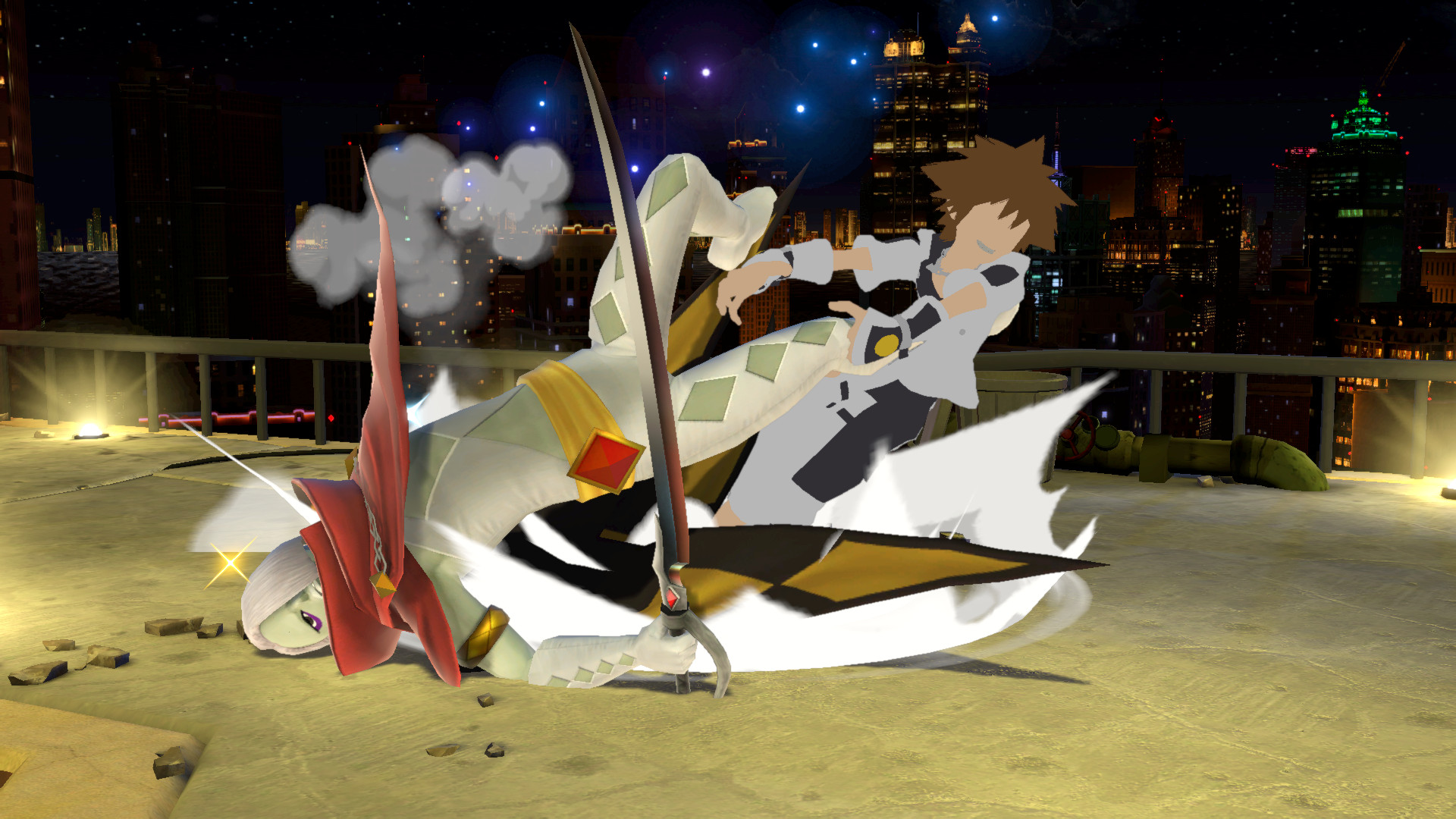 Flat Shading Sora Mod for Super Smash Bros. Ultimate | SSBU Mods