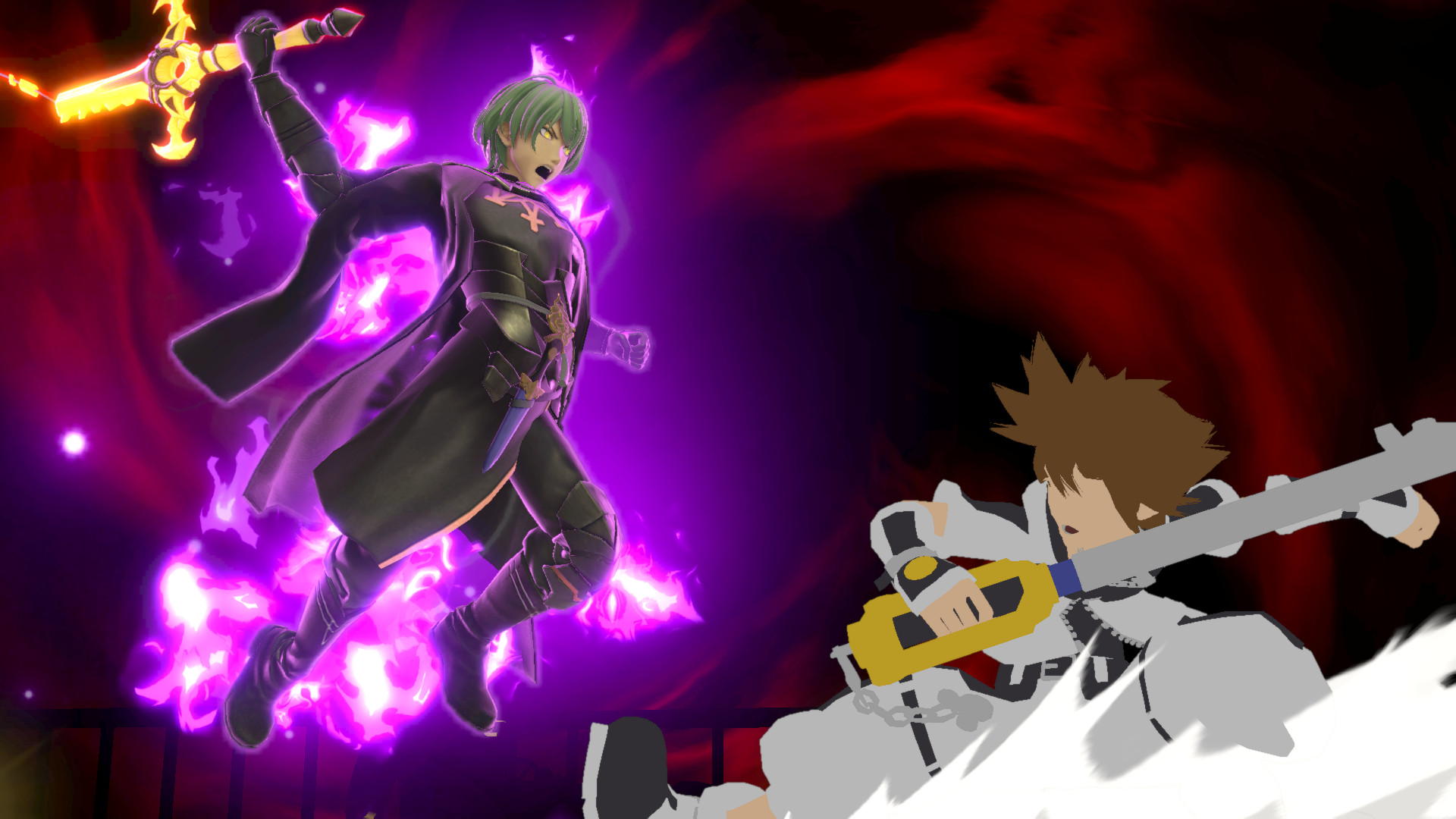 Flat Shading Sora Mod for Super Smash Bros. Ultimate | SSBU Mods
