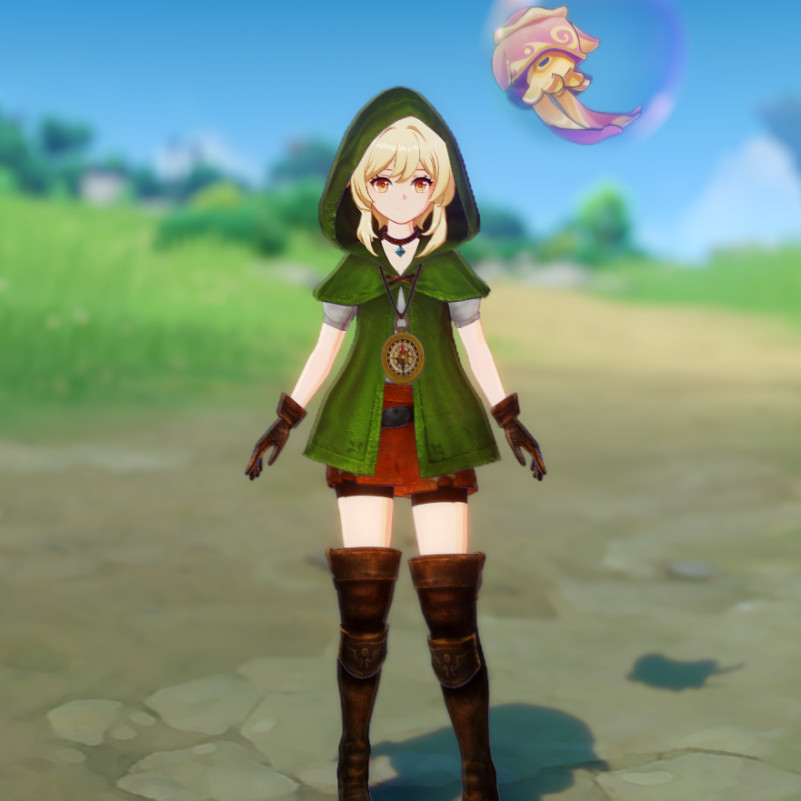 Lumine Linkle outfit Mod for Genshin Impact | GI Mods