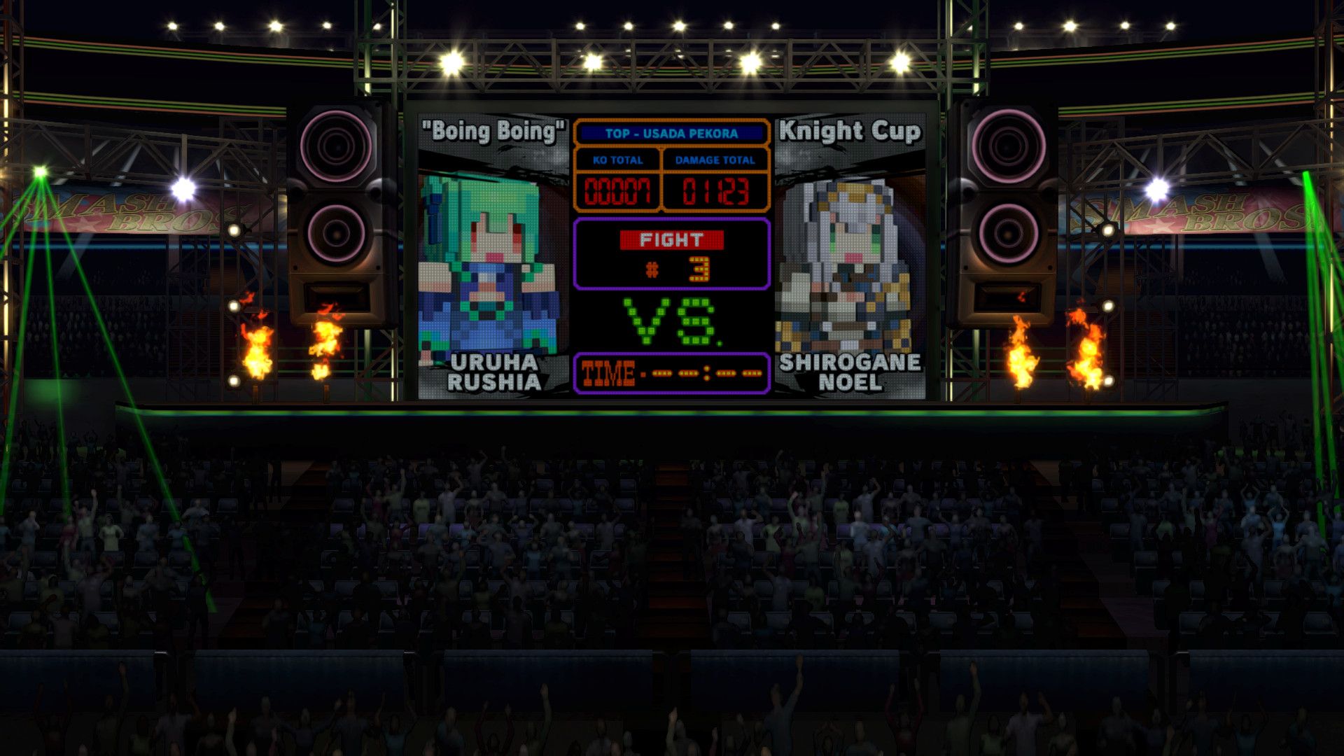 Hololive 3rd Generation + Suisei 3D Minecraft Mod for Super Smash Bros ...