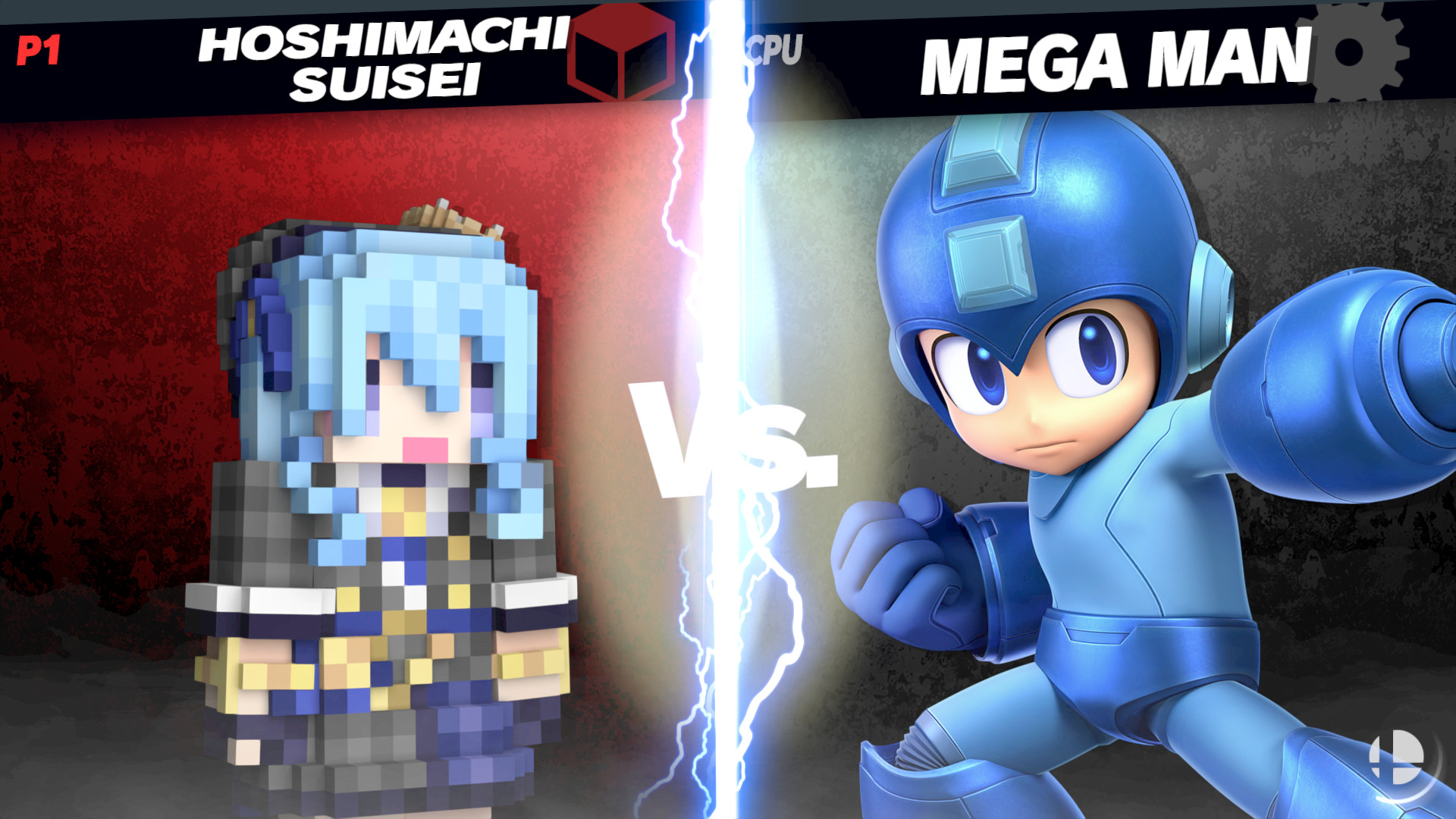 Hololive 3rd Generation + Suisei 3D Minecraft Mod for Super Smash Bros ...